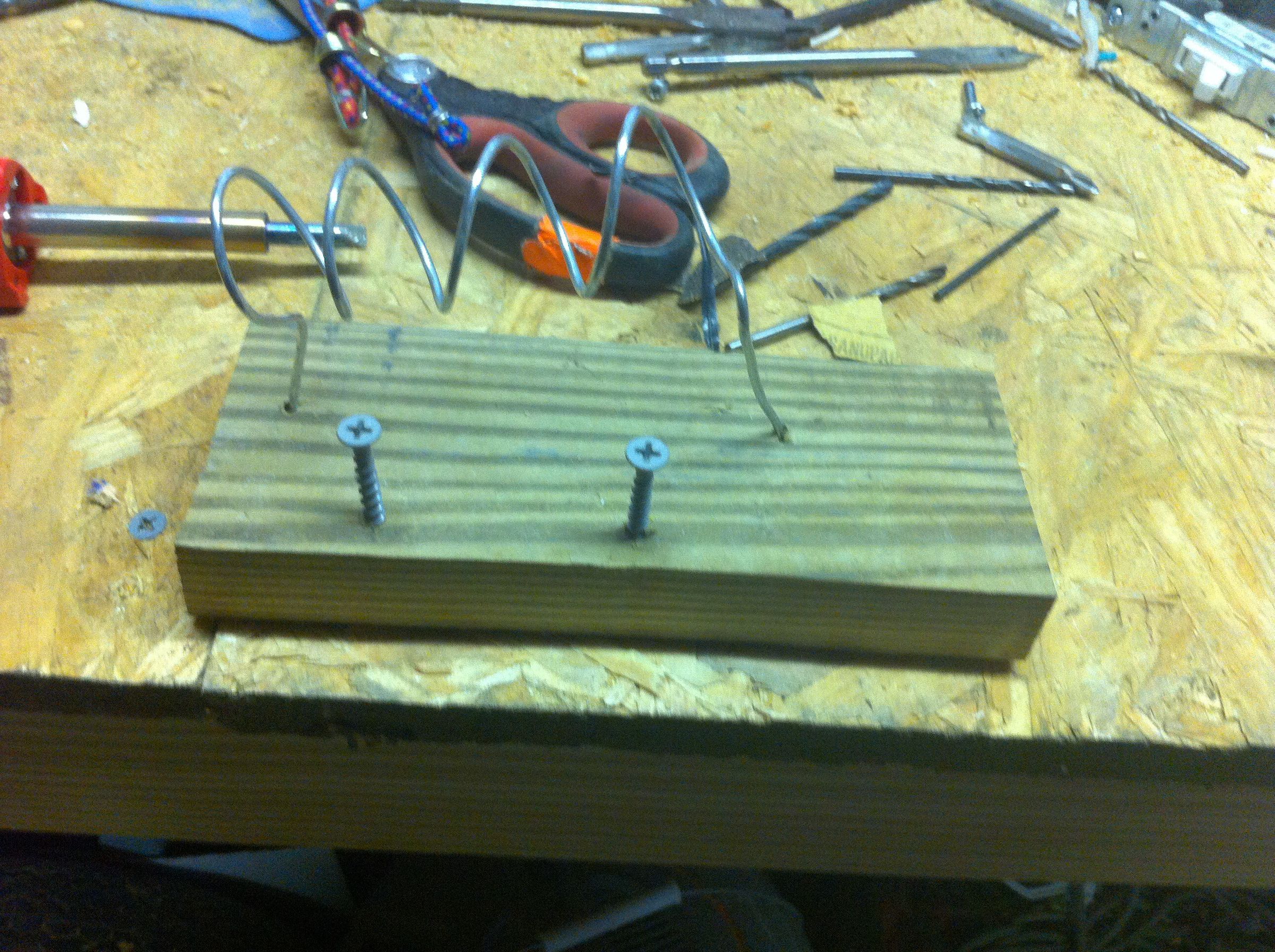 Simple Soldering Wand Stand : 5 Steps - Instructables