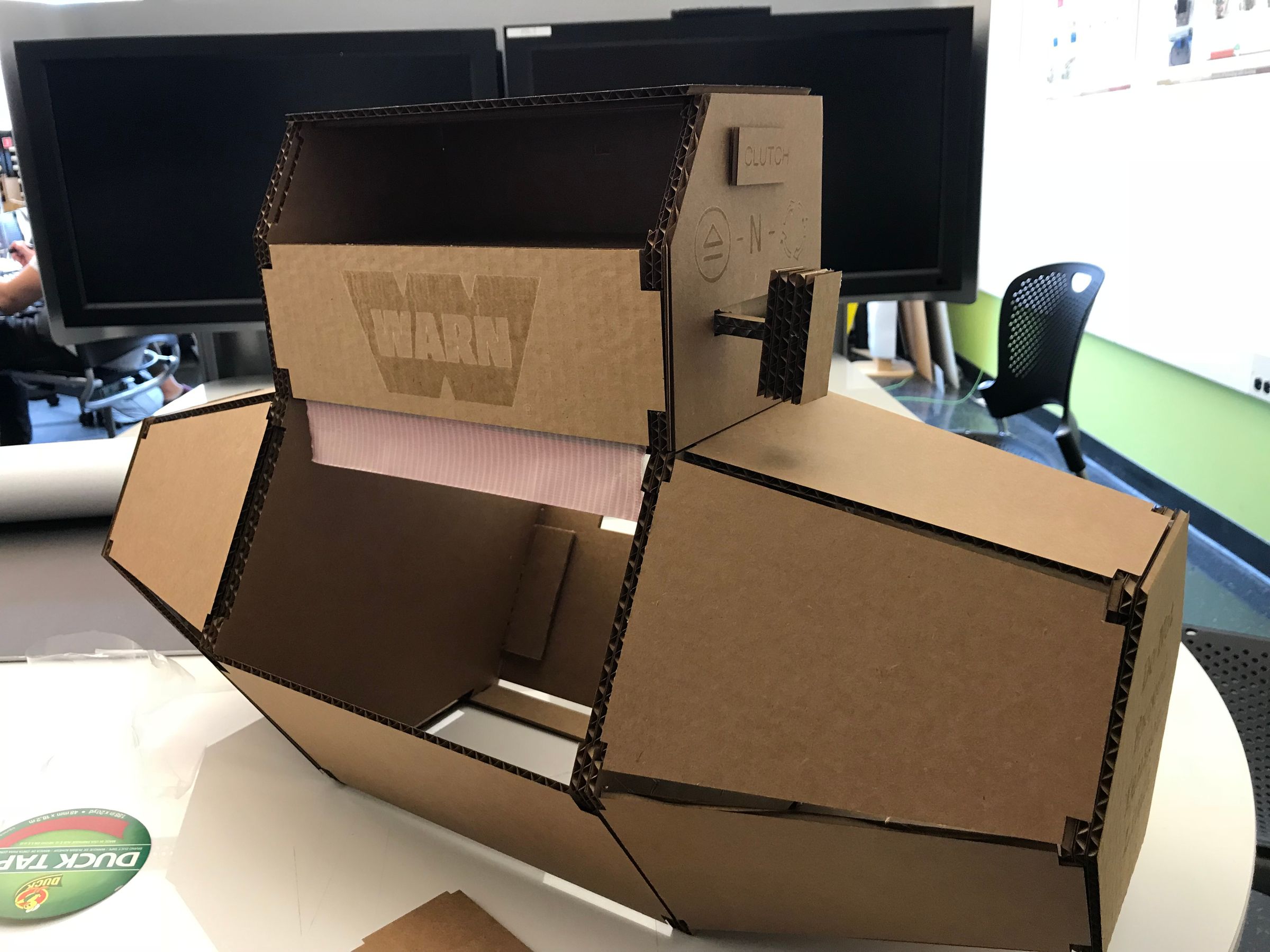 Winch Cardboard Prototype : 9 Steps - Instructables