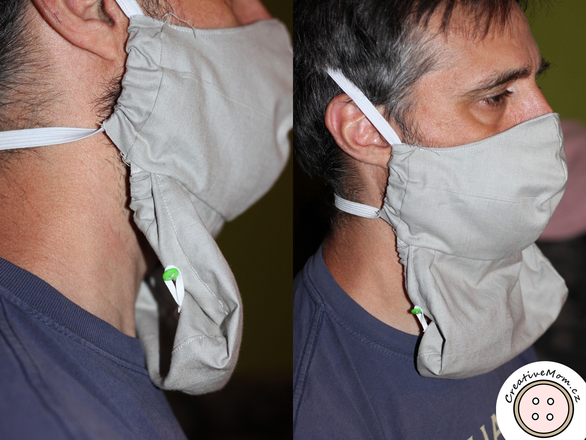 Adjustable Face Mask for a Beard : 8 Steps (with Pictures) - Instructables