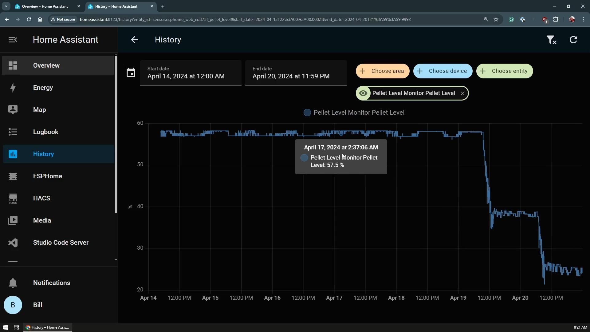 Laser-Based Pallet Level Monitor With VL53L0X Time of Flight Sensor and ...