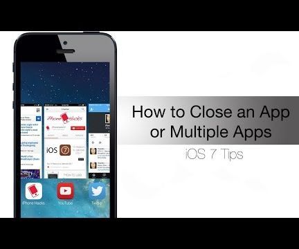 How to Close Apps - Instructables