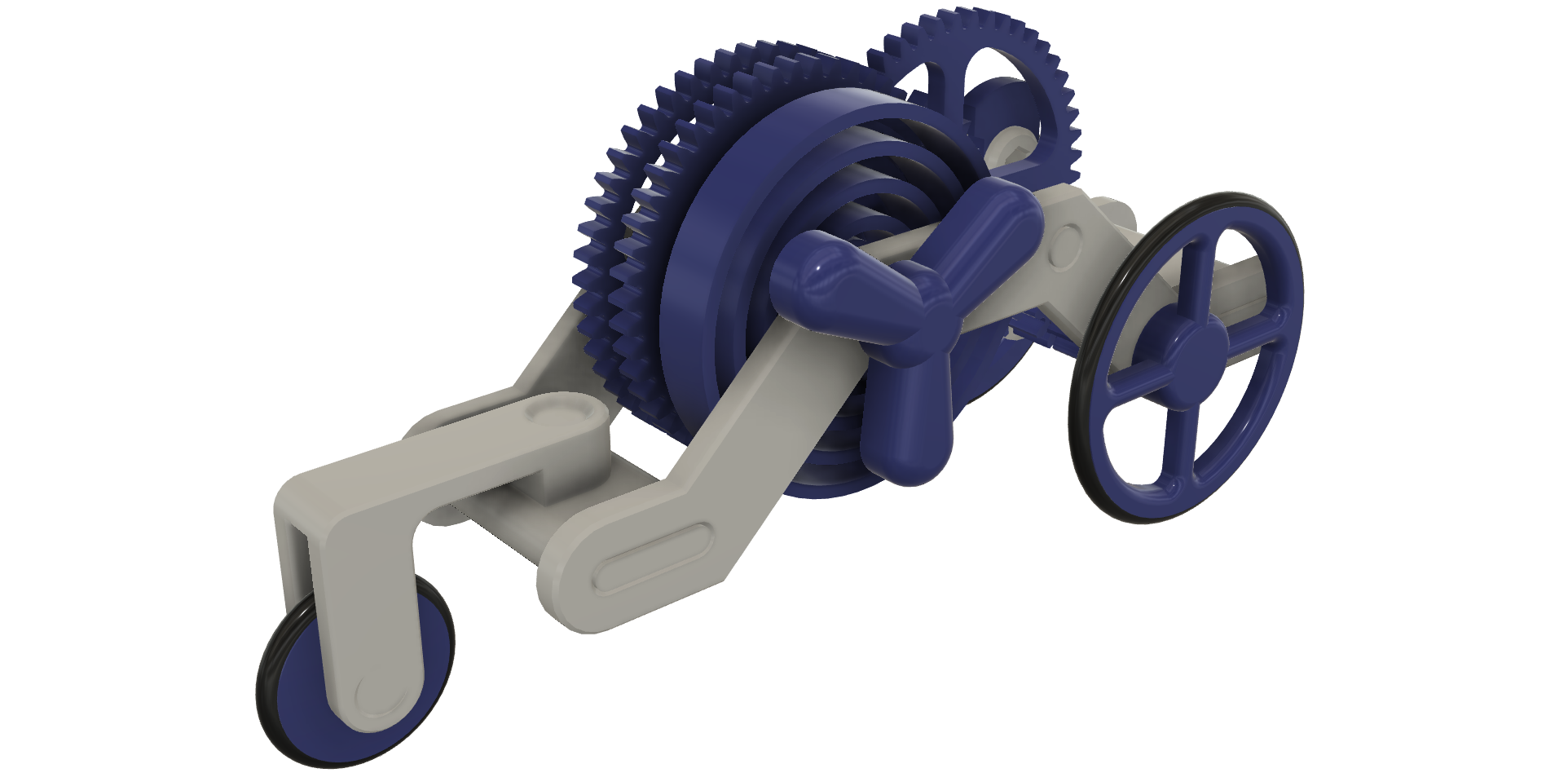 A 3D Printed Windup Car Using a "Runaway Escapement" Speed Regulator ...