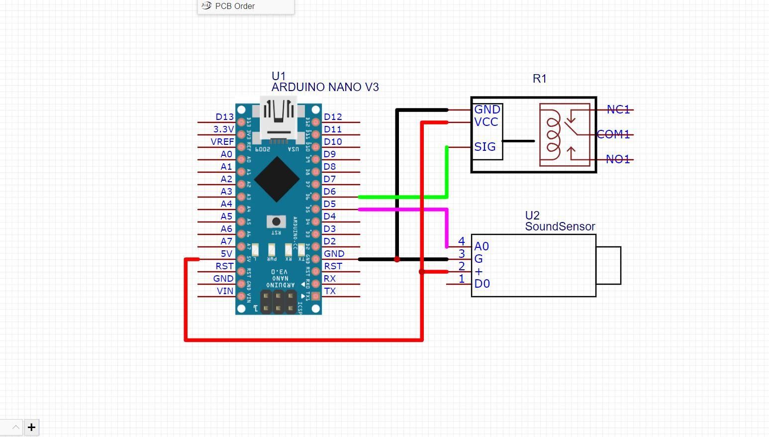 Clap Activated Light Using Arduino Nano : 5 Steps - Instructables
