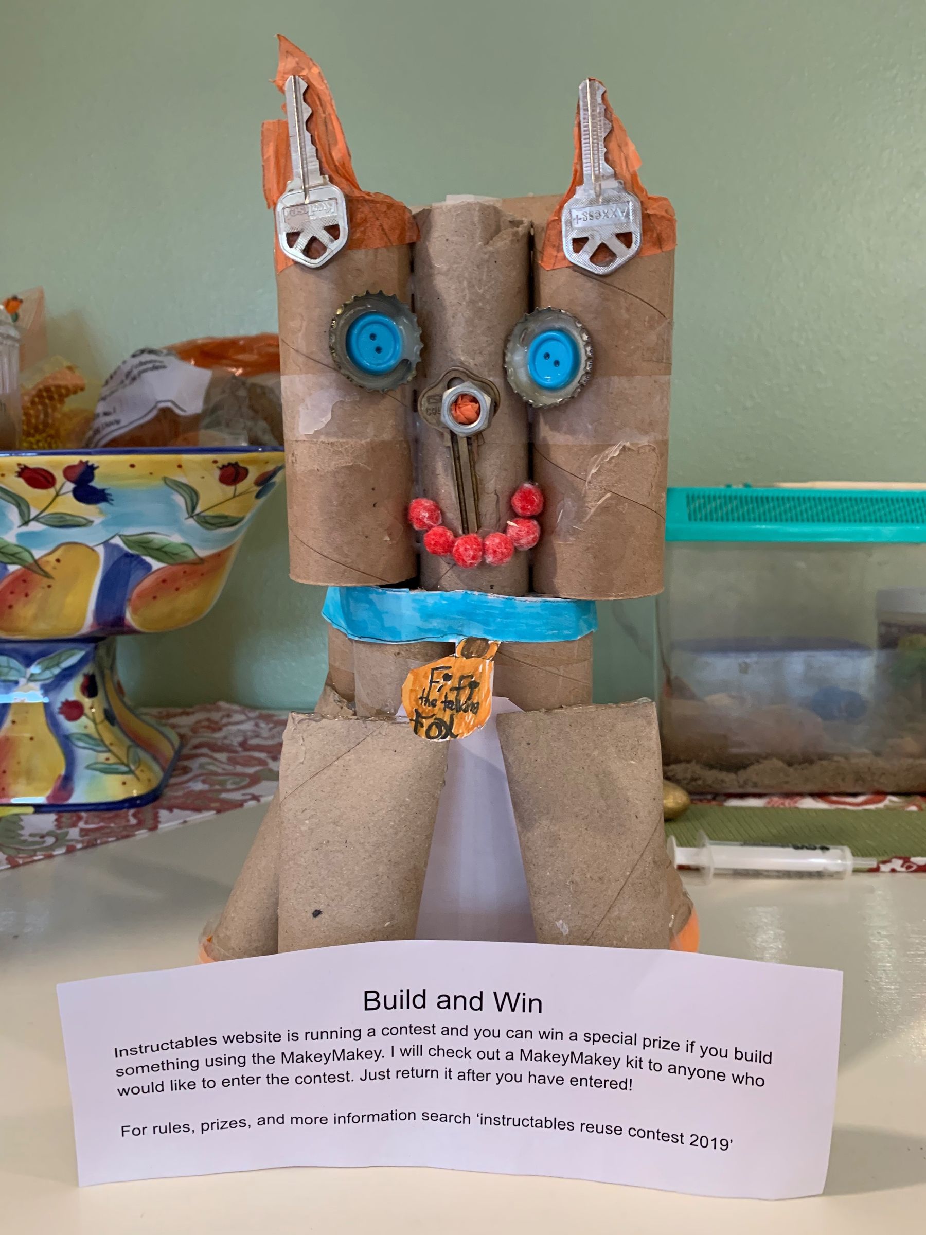 Fifi the Talking Fox : 7 Steps - Instructables