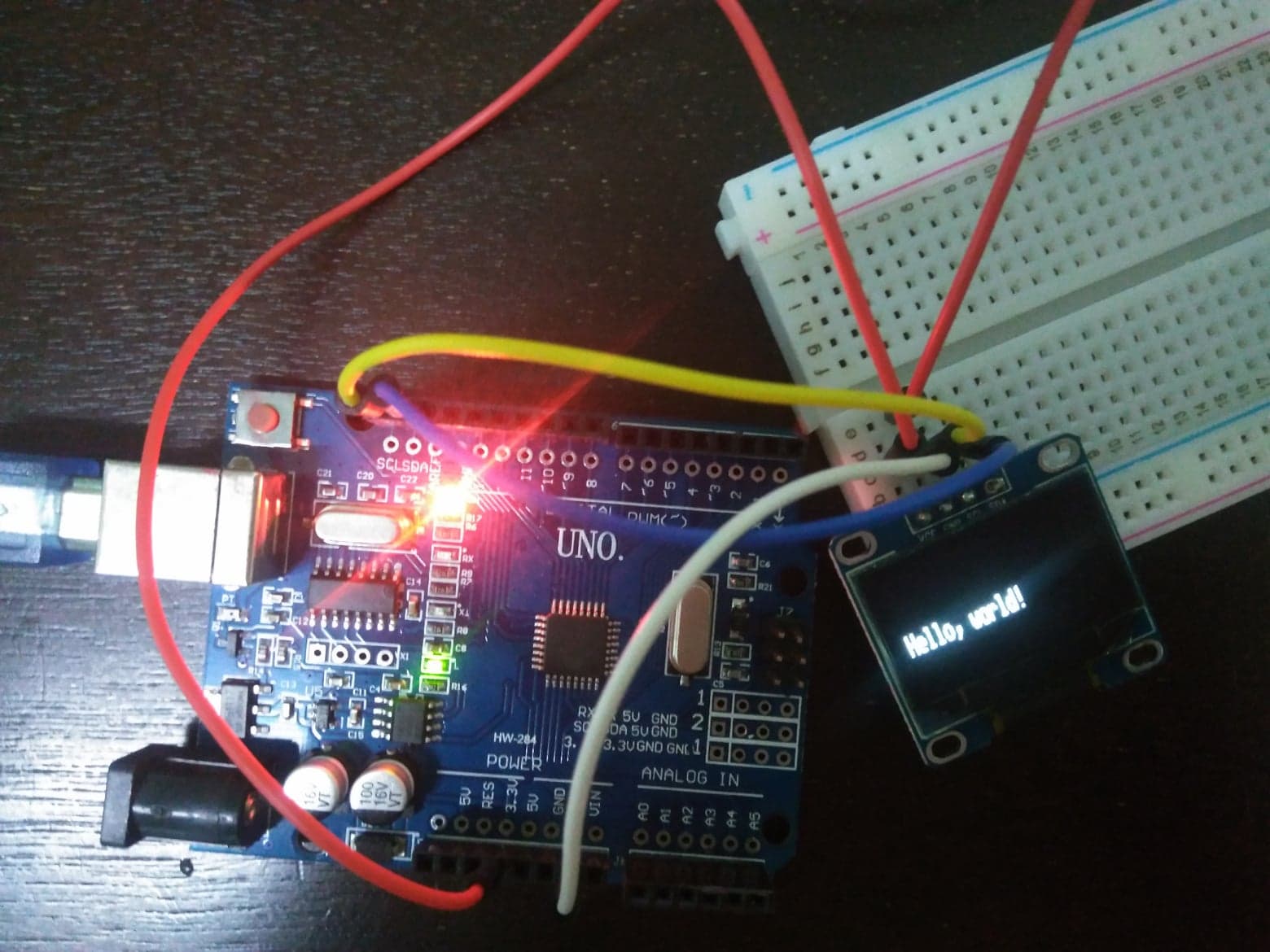 OLED I2c Display With Arduino : 4 Steps - Instructables