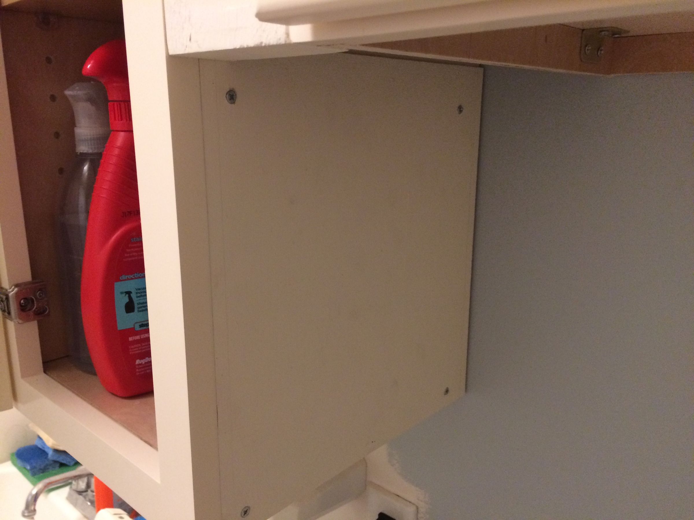 Sliding Clothes Dryer Under Laundry Cabinets : 9 Steps (with Pictures ...