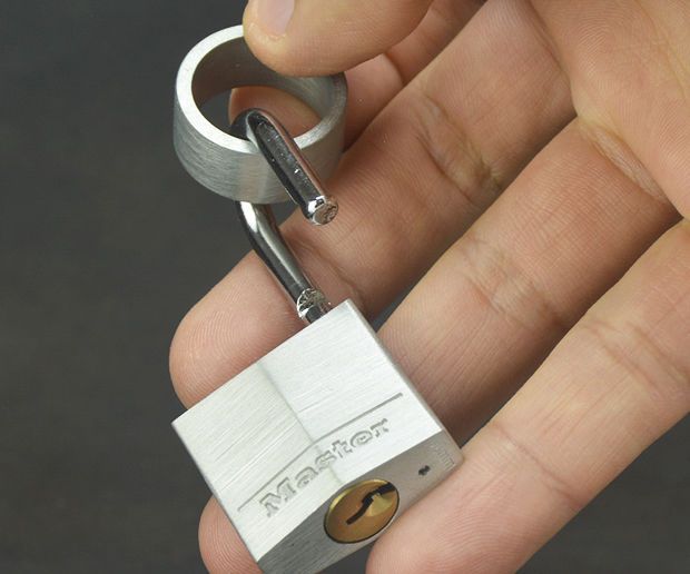 I Opened a Padlock With a Ring | Can You Guess How? : 10 Steps ...