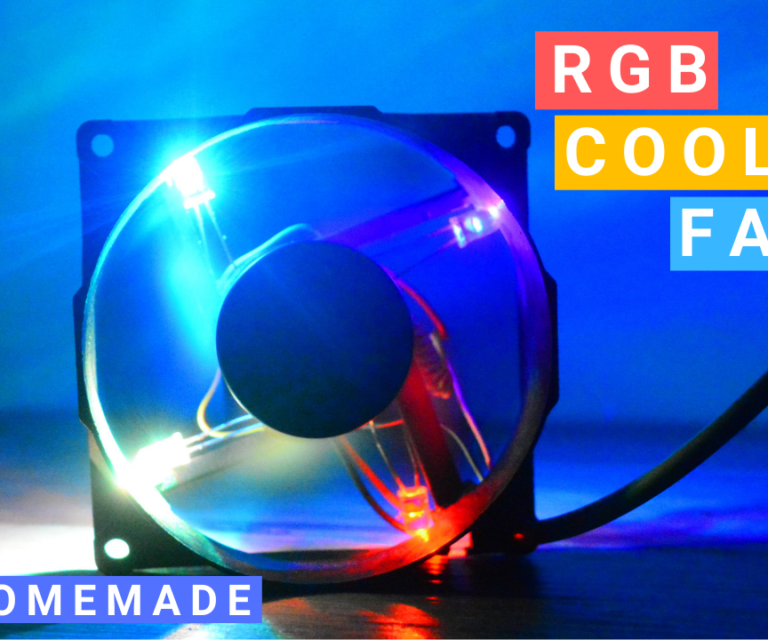 How to Make RGB LED Fan for Computer : 5 Steps - Instructables