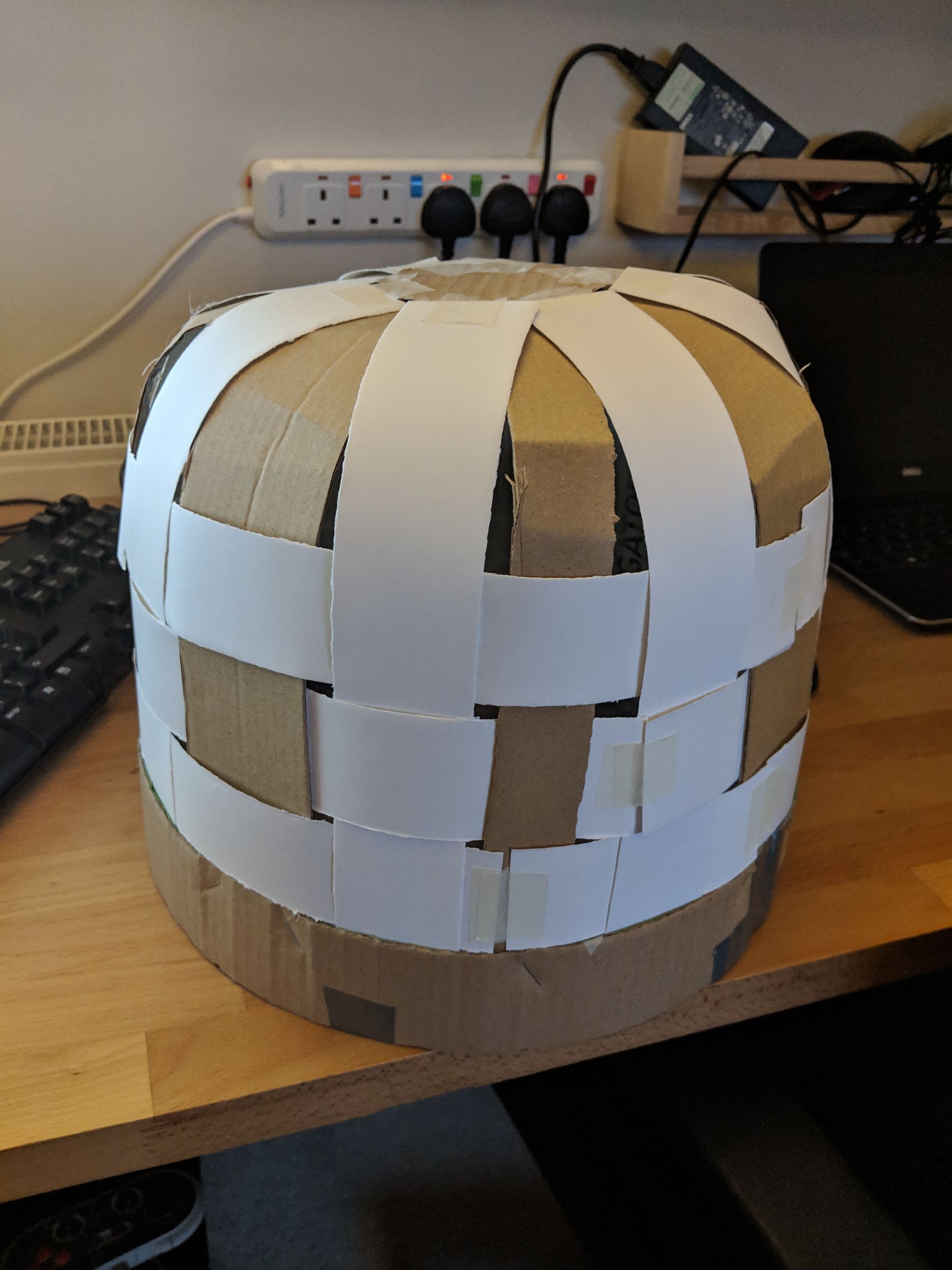 Recycled Power Armour Helmet : 19 Steps - Instructables