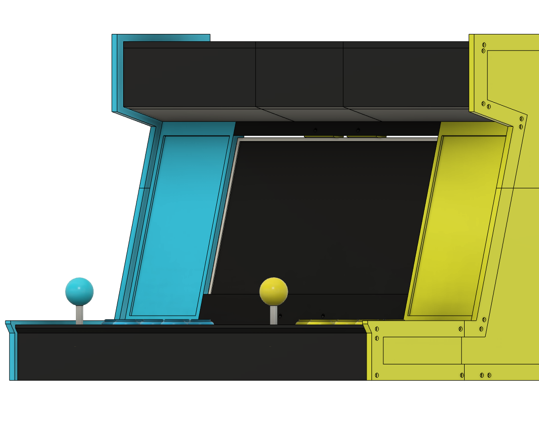 3D Printed 2 Player Arcade : 8 Steps - Instructables