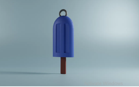 How to Design a Popsicle Key Chain With SelfCAD - Instructables