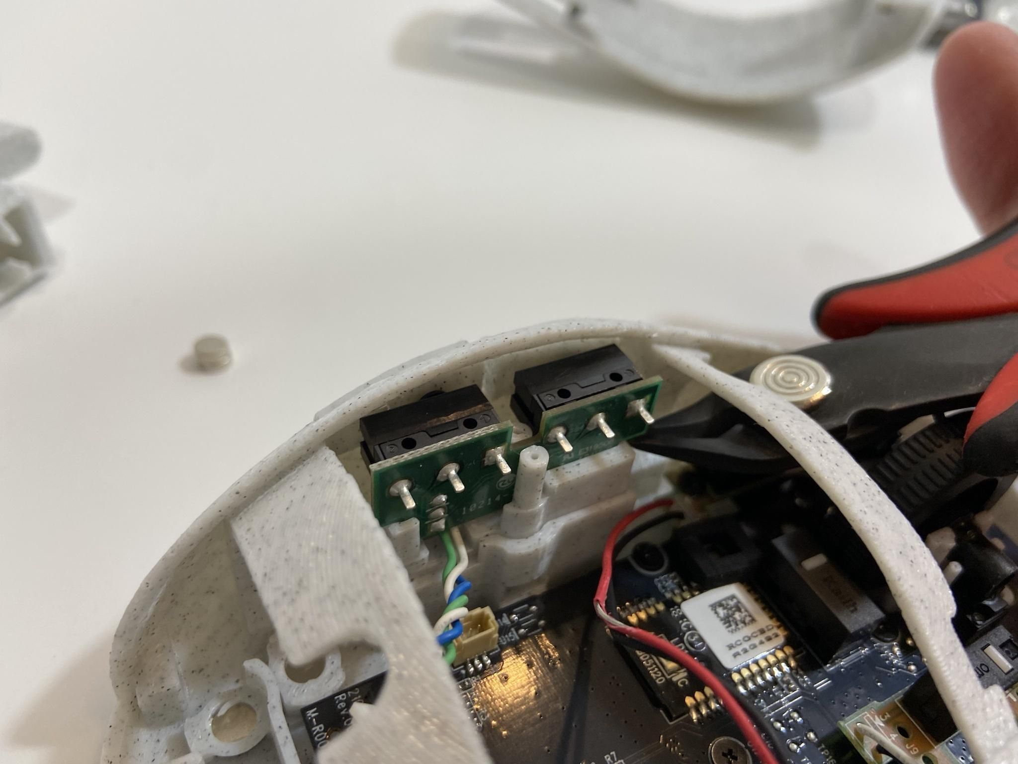 ZS-J1, 3D Printed Asymmetric Wireless Claw Biased Mouse Guide ...