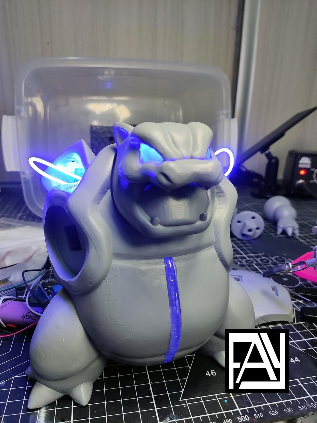 Blastoise Humidifier : 6 Steps (with Pictures) - Instructables