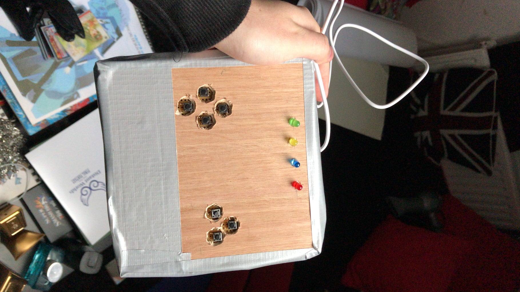Arduino Game Controller With Lights Responding To Your Unity Game 24 Steps Instructables