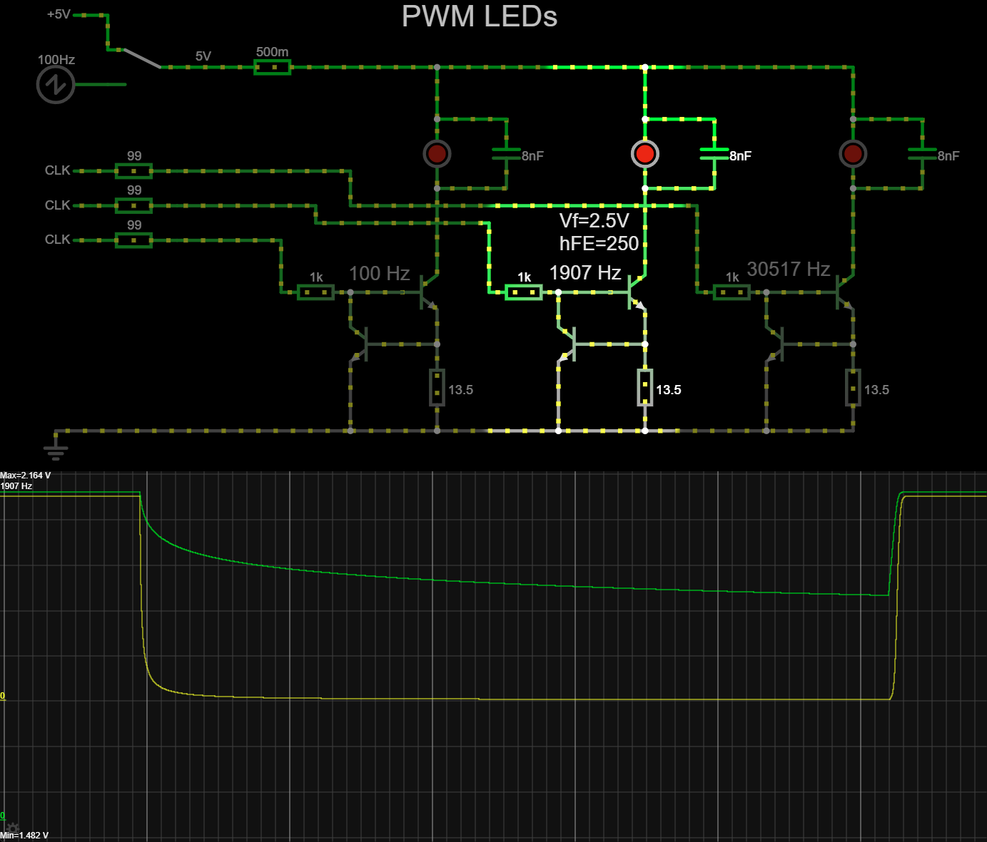 Constant Current Circuit for Flexible Filament LEDs Using Cytron Maker Nano RP2040 With PWM ...