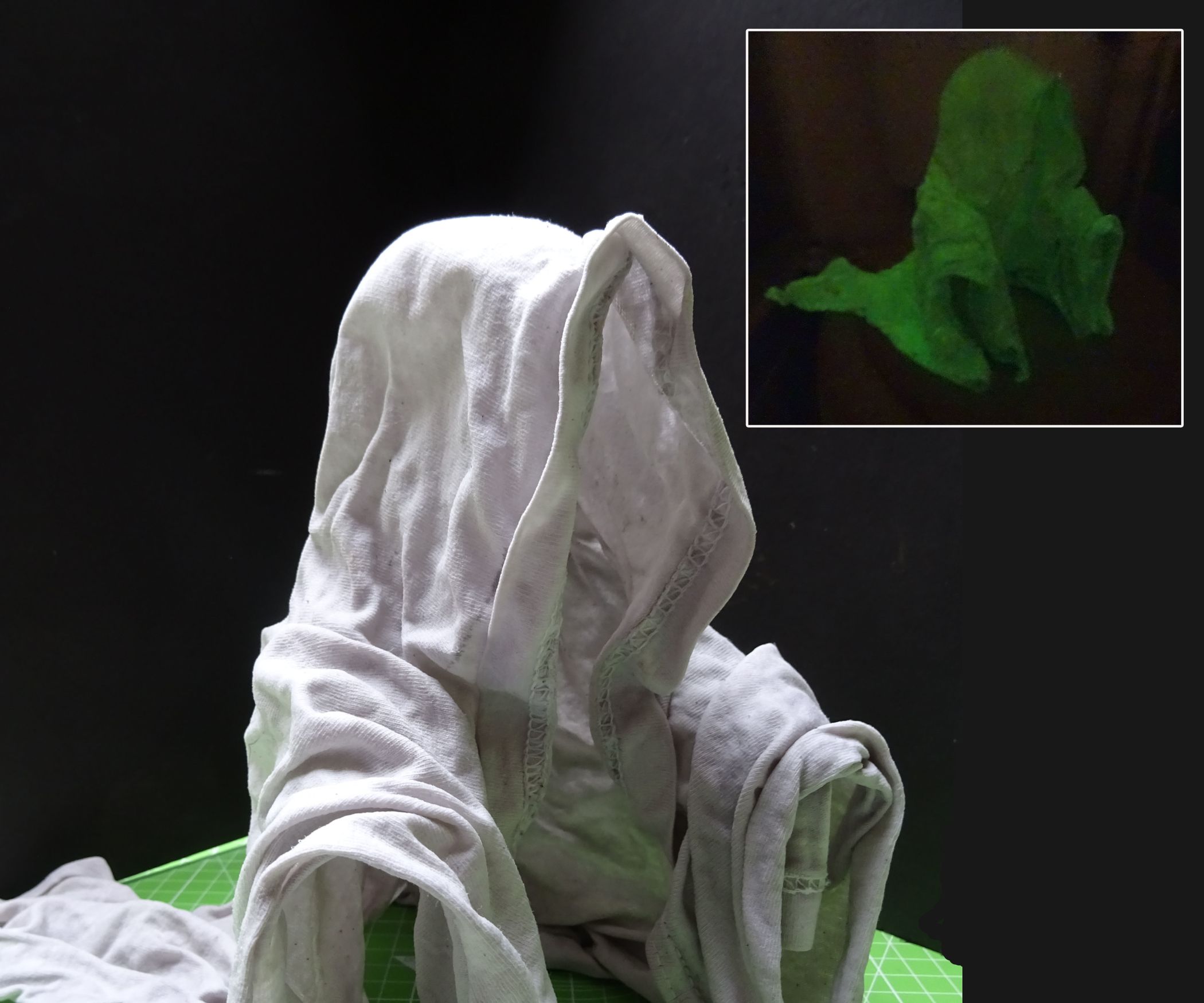 Glow in the Dark Cloth Ghost : 5 Steps (with Pictures) - Instructables
