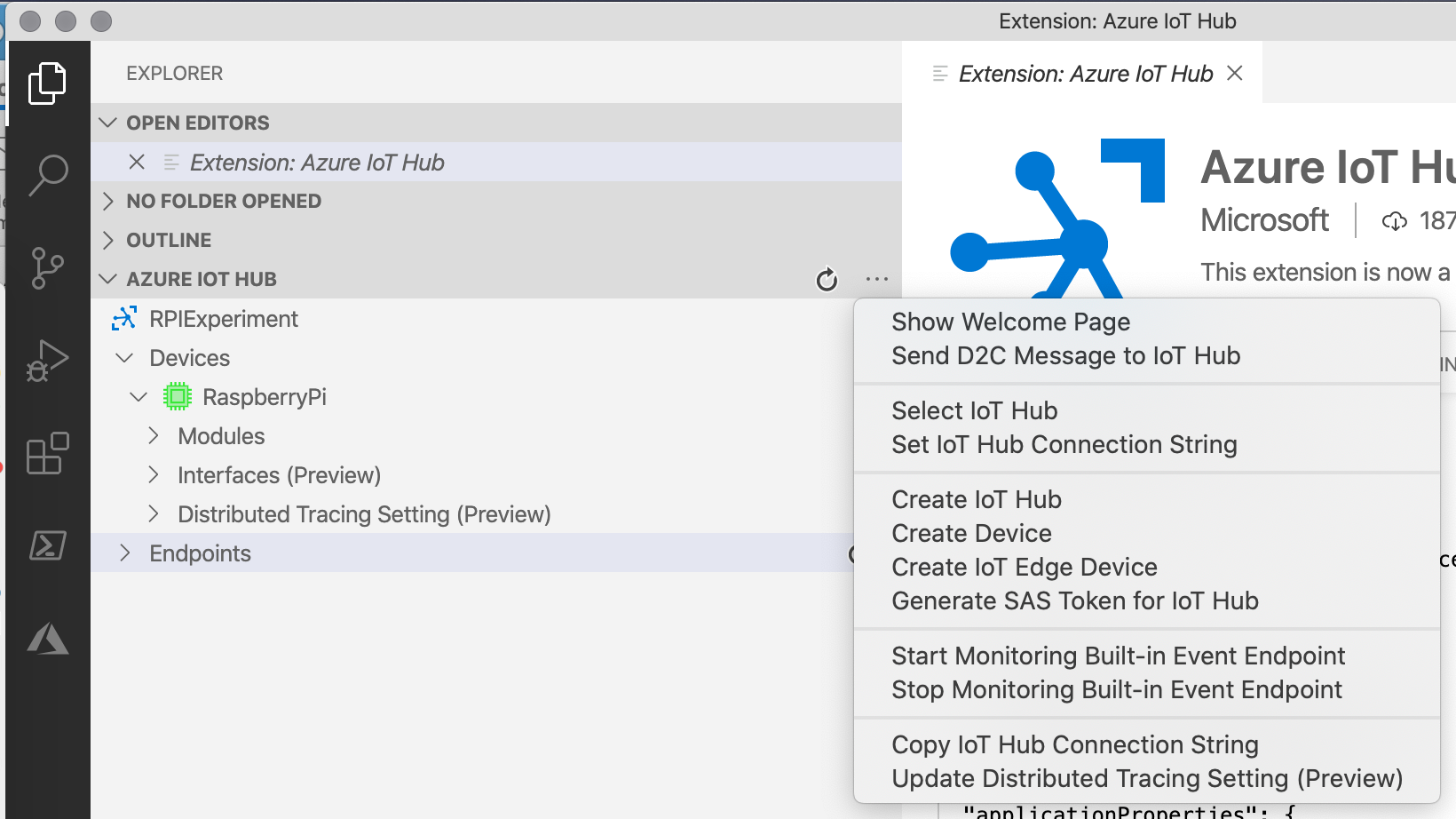 Setting Up Raspberry Pi With Azure IoT Hub : 5 Steps - Instructables
