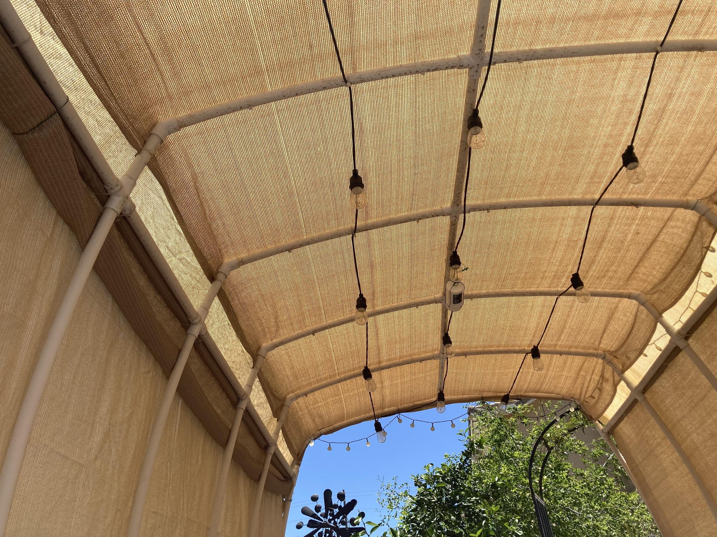 Build a Garden Shed From PVC Pipes : 7 Steps (with Pictures ...