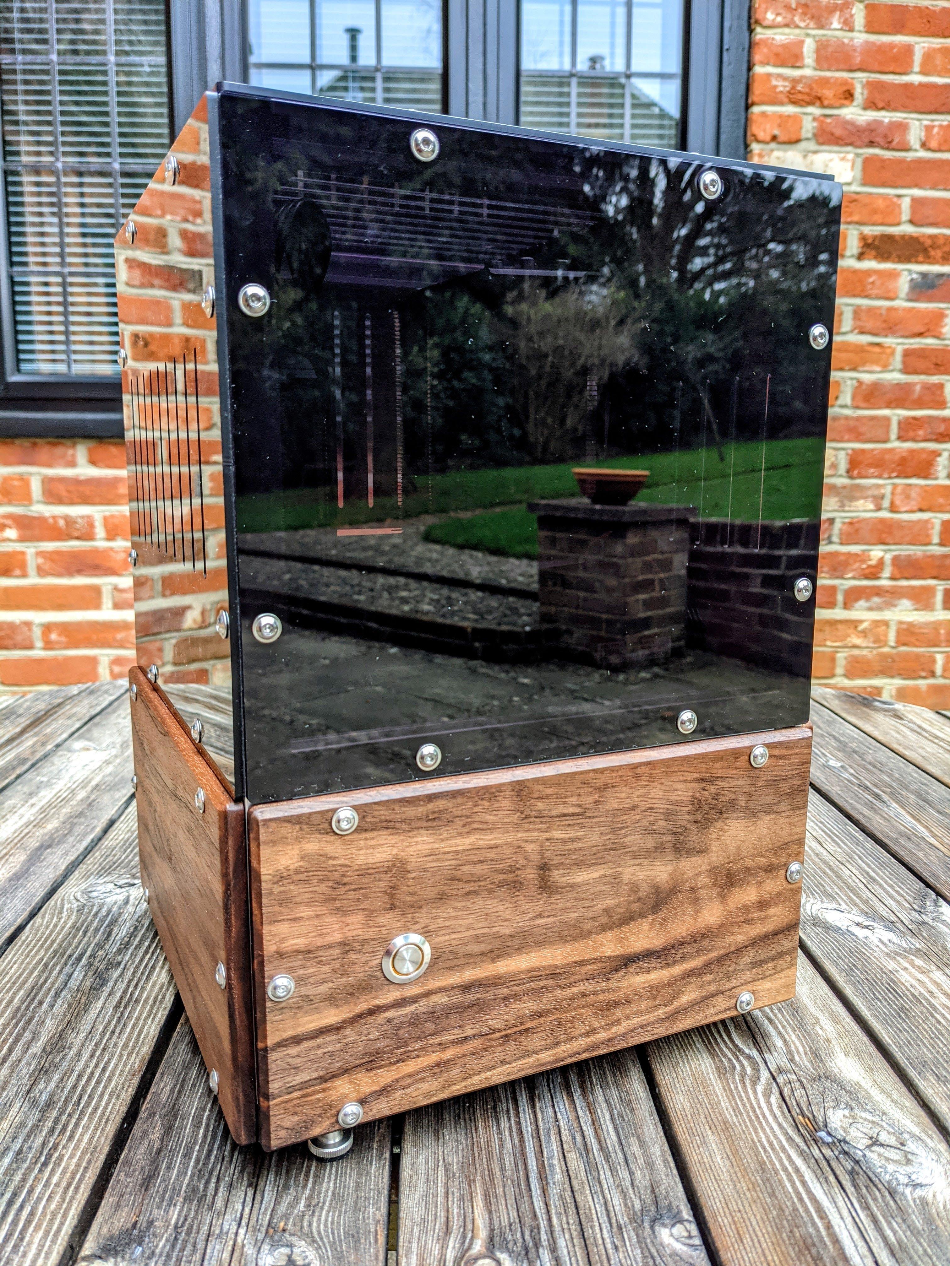 Walnut and Acrylic PC Build : 11 Steps (with Pictures) - Instructables