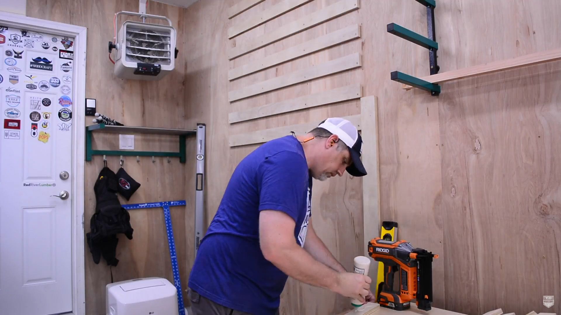 French Cleat Wall With Clamp Racks | How to Build - Woodworking : 28 ...