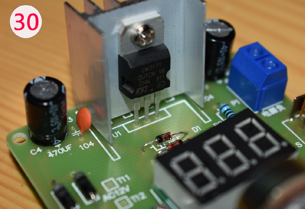 DIY an Adjustable Power Supply Source With Voltmeter Function : 20 ...