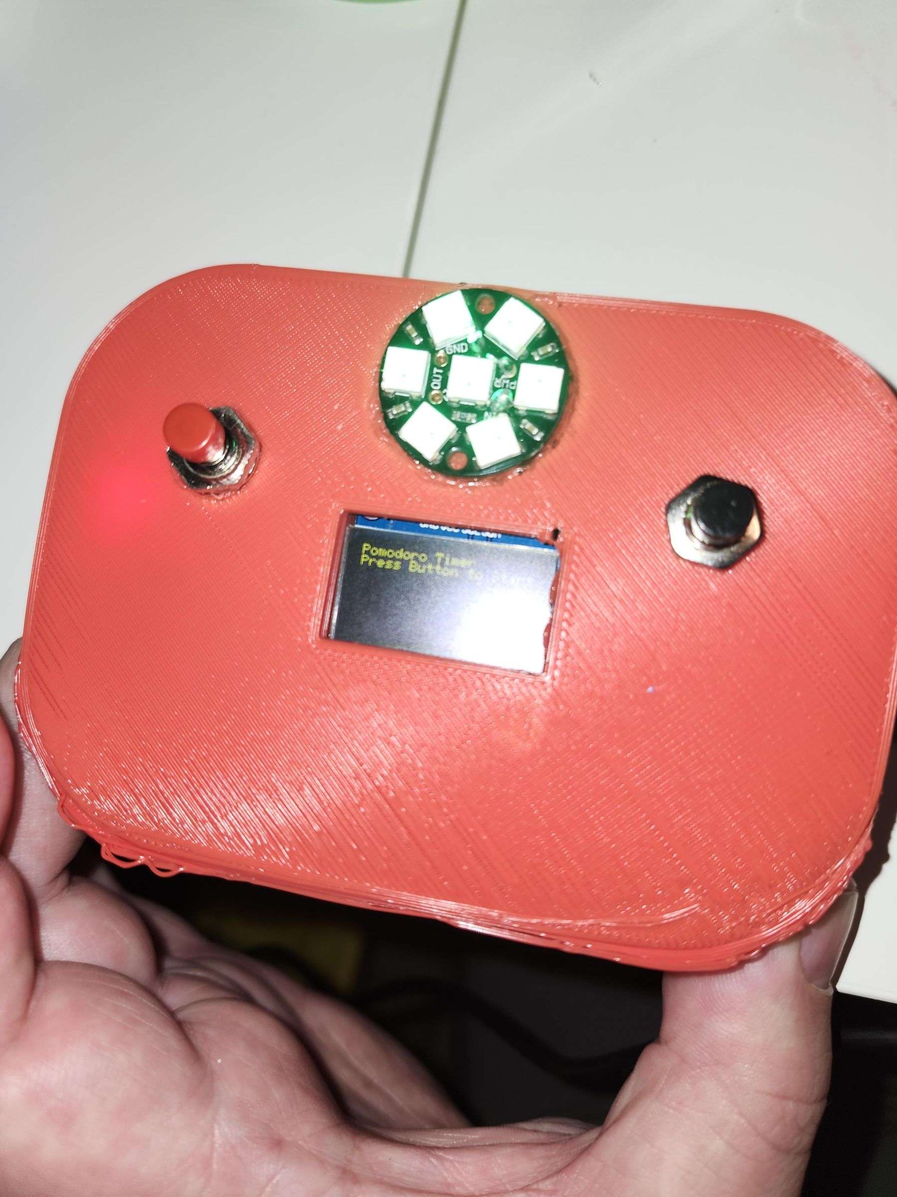 How to Build a Physical Pomodoro Timer Including a Total Daily Working ...