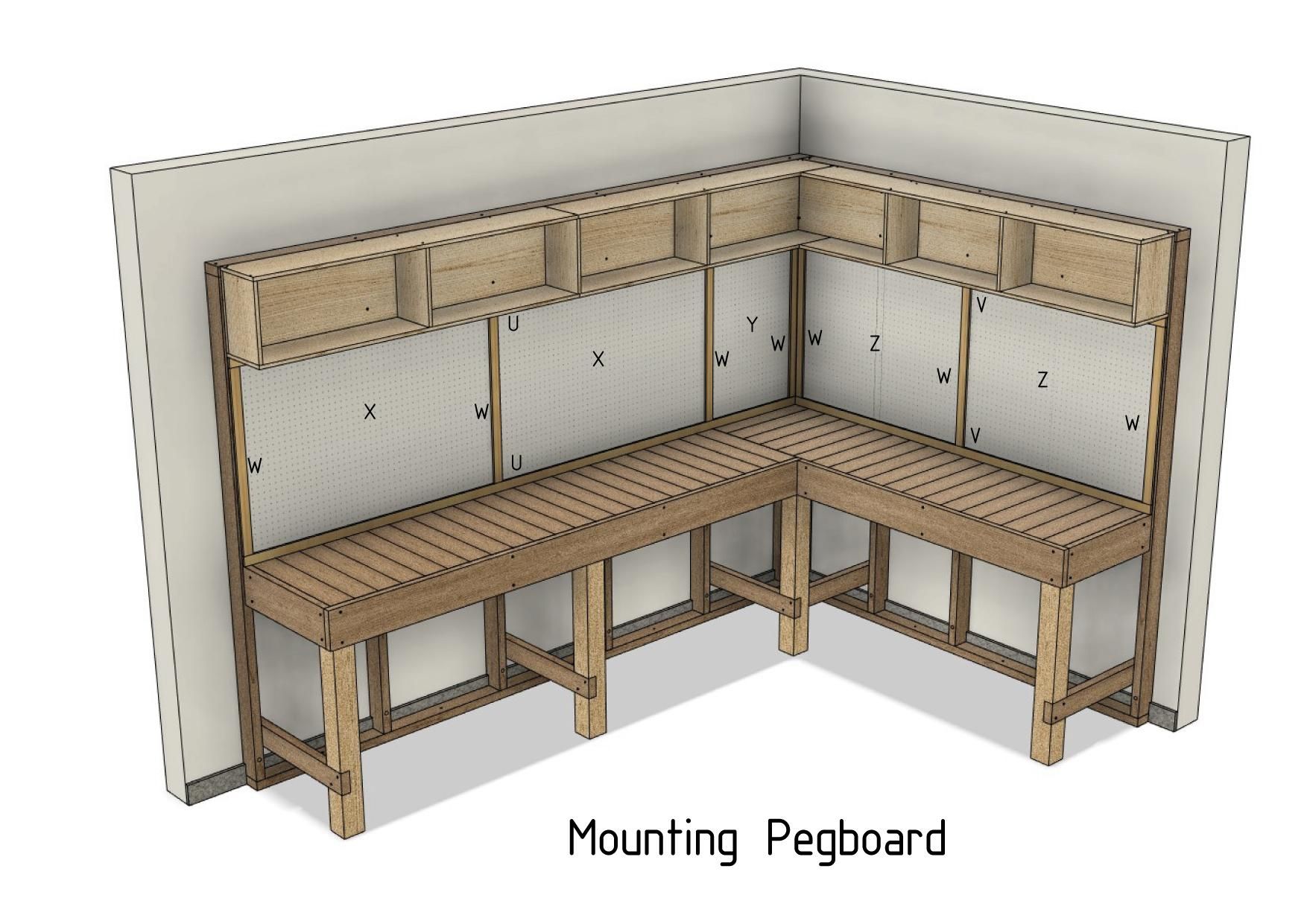 How To Make An L Shaped Workbench at Tanner Troy blog