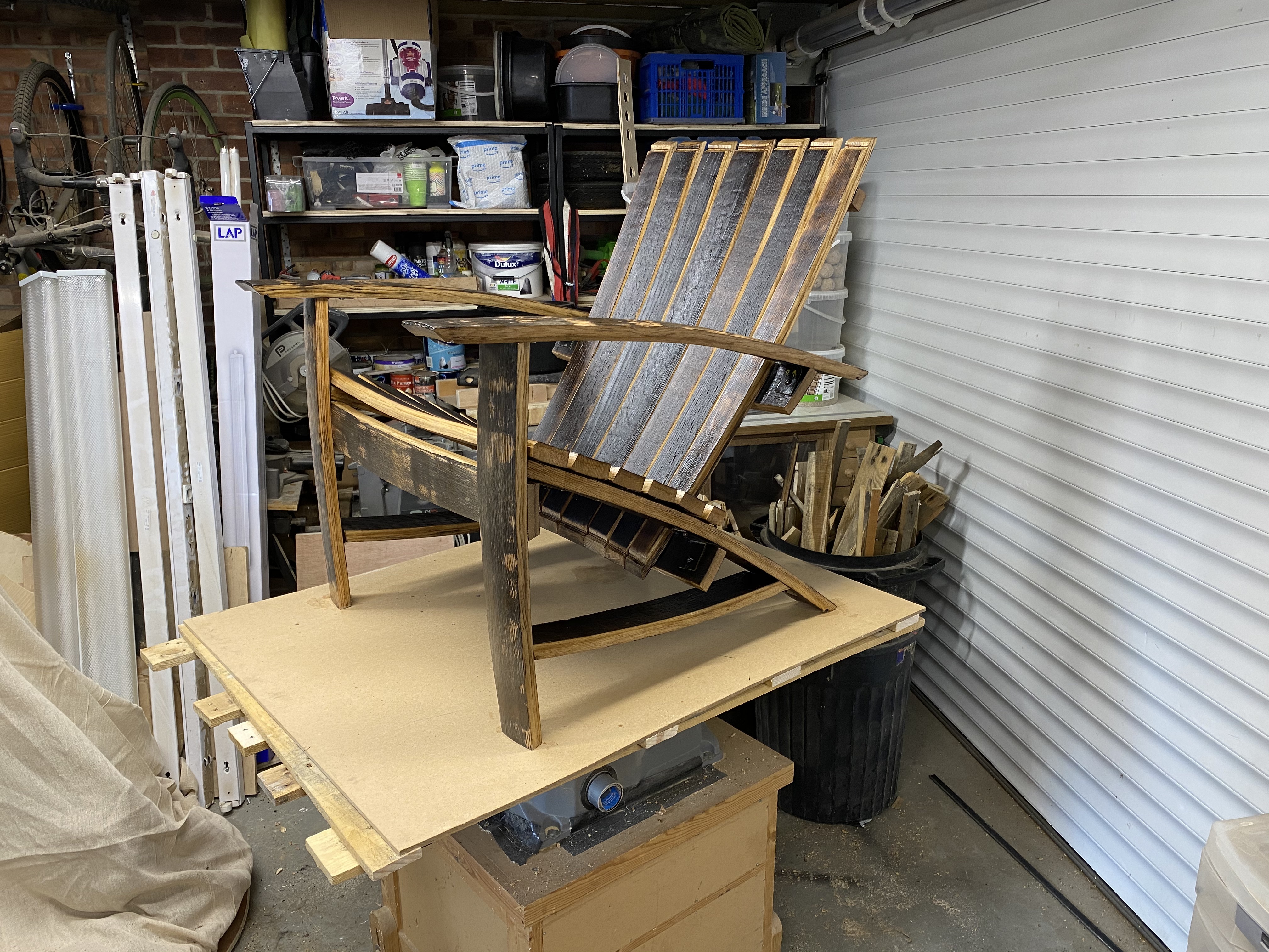 Whisky Barrel Chair : 9 Steps (with Pictures) - Instructables