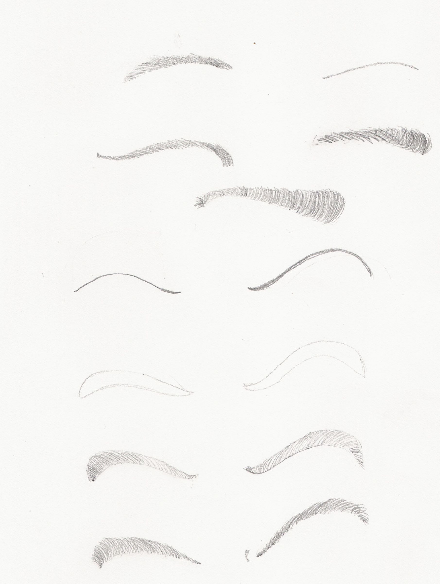 How To Draw An Eyebrow On Paper