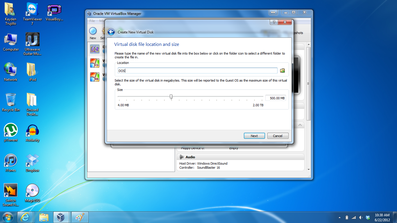 How to Install DOS 6.22 Under VirtualBox : 6 Steps - Instructables