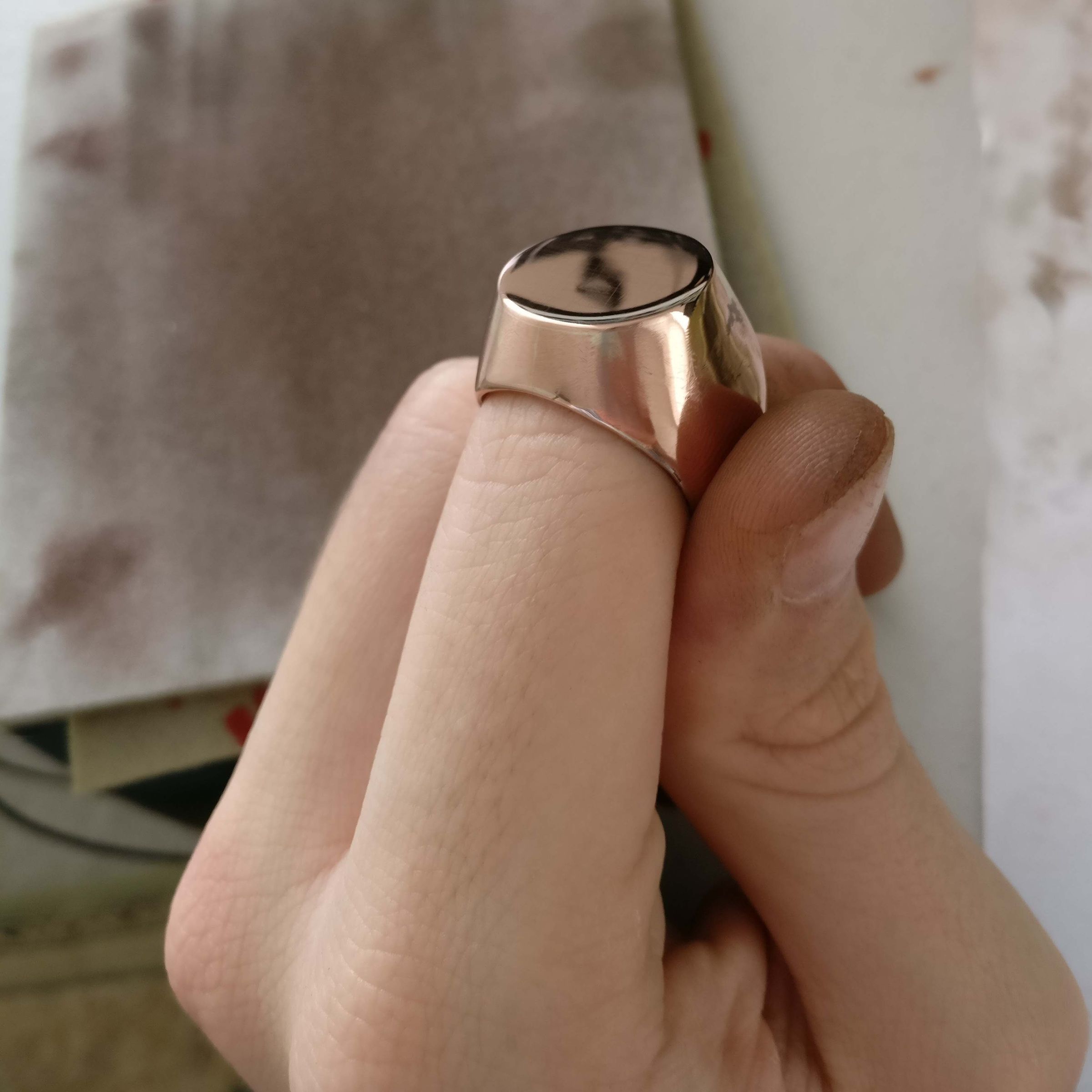 Simple Signet Ring : 10 Steps (with Pictures) - Instructables