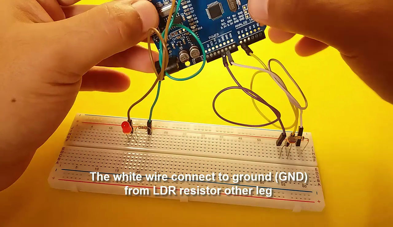 Arduino - LDR With LED : 6 Steps (with Pictures) - Instructables