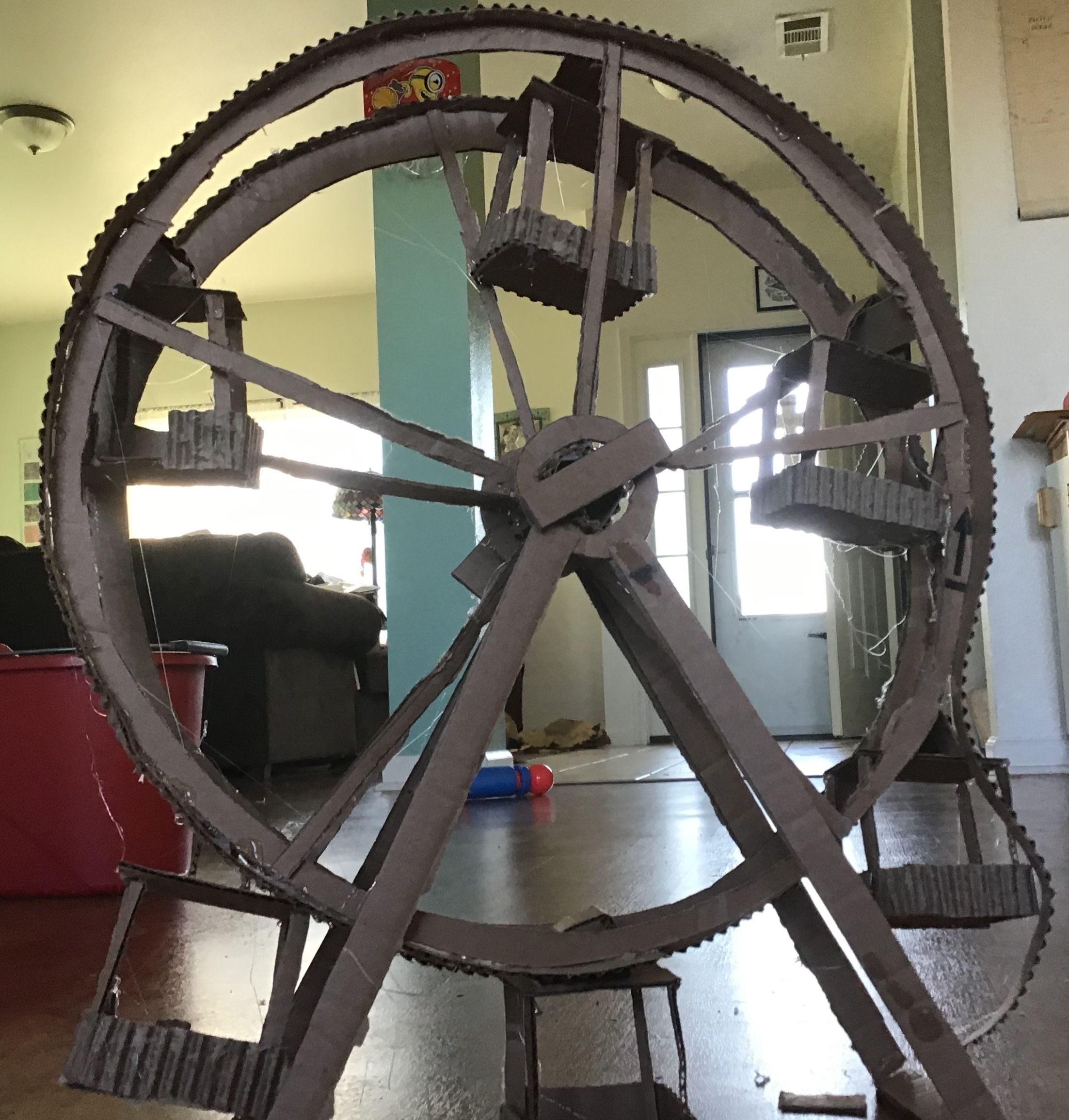 Cardboard Ferris Wheel : 9 Steps - Instructables