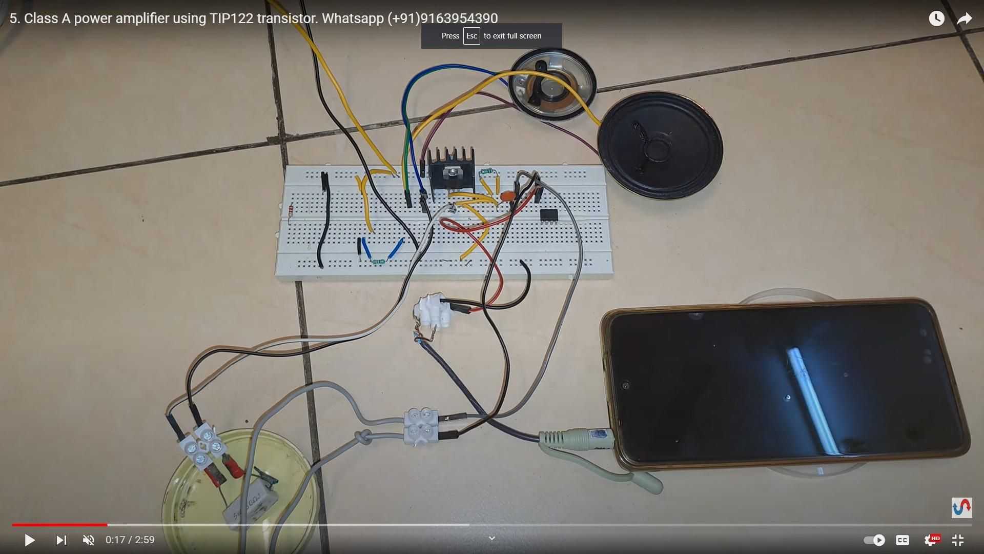 Class a Self Biased Audio Power Amplifier - Instructables