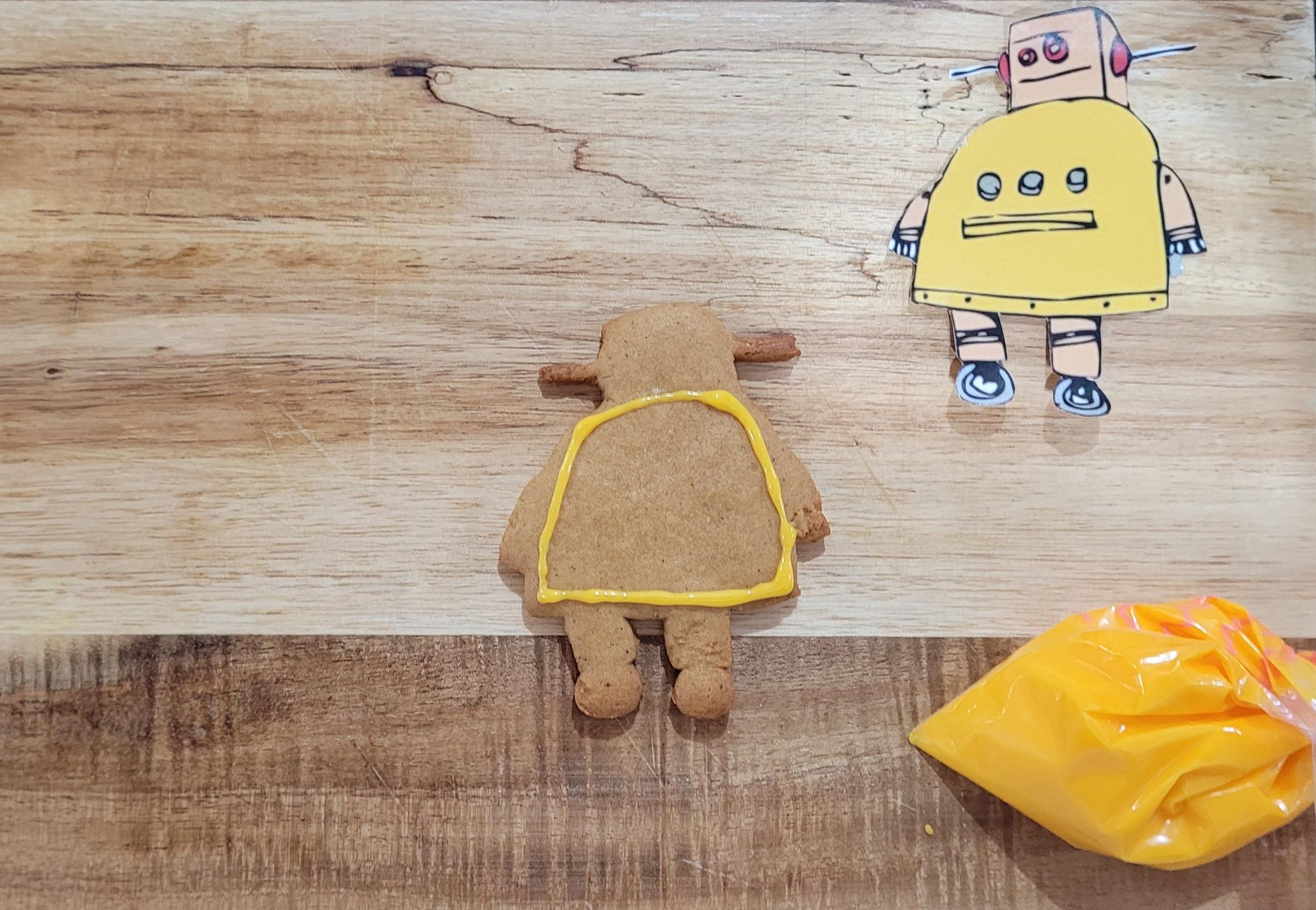 Gingerbread Icecream Sandwiches - Robot Style! : 26 Steps (with ...