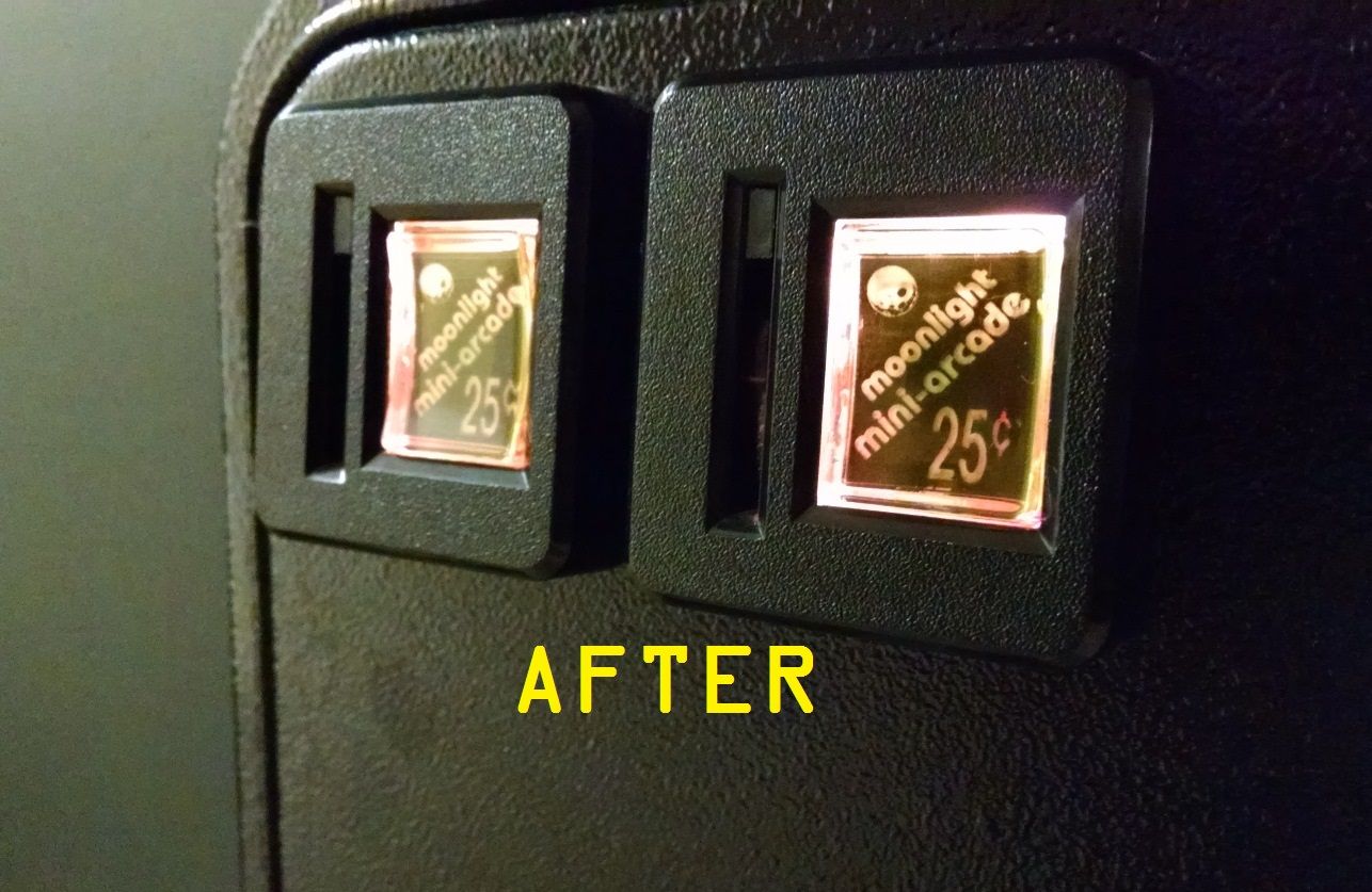 Custom Coin Door Inserts for an Arcade Cabinet : 5 Steps - Instructables