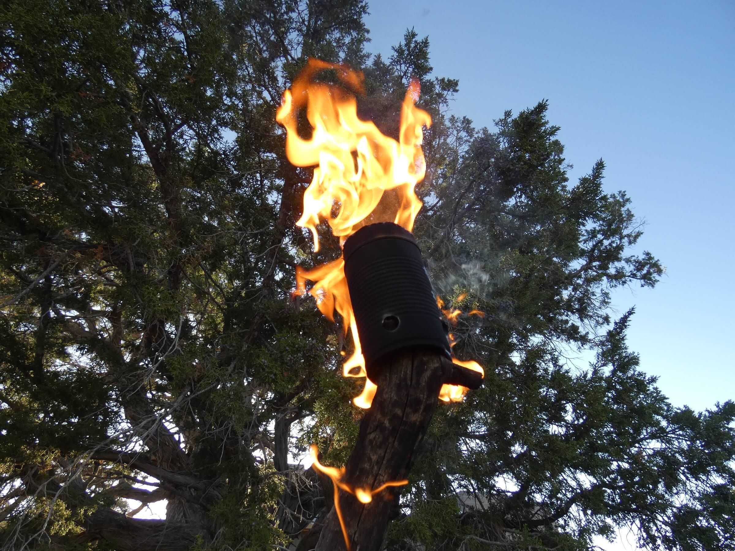 Cardboard Kerosene Torch : 6 Steps - Instructables