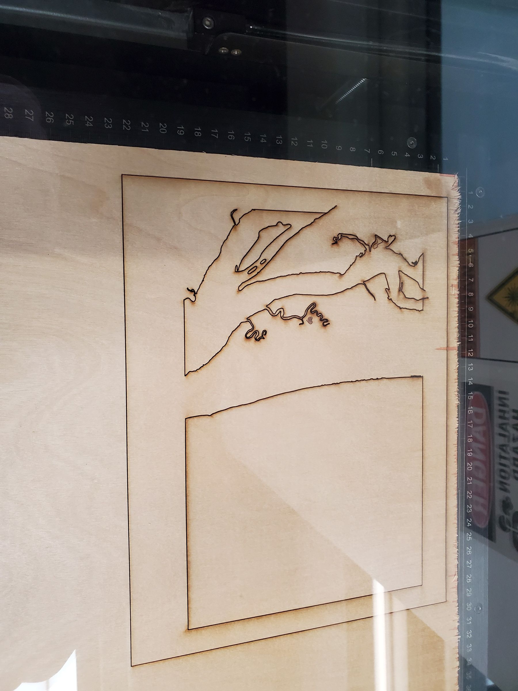 Custom Nautical Chart With Accompanying Bathymetric Contours : 5 Steps ...