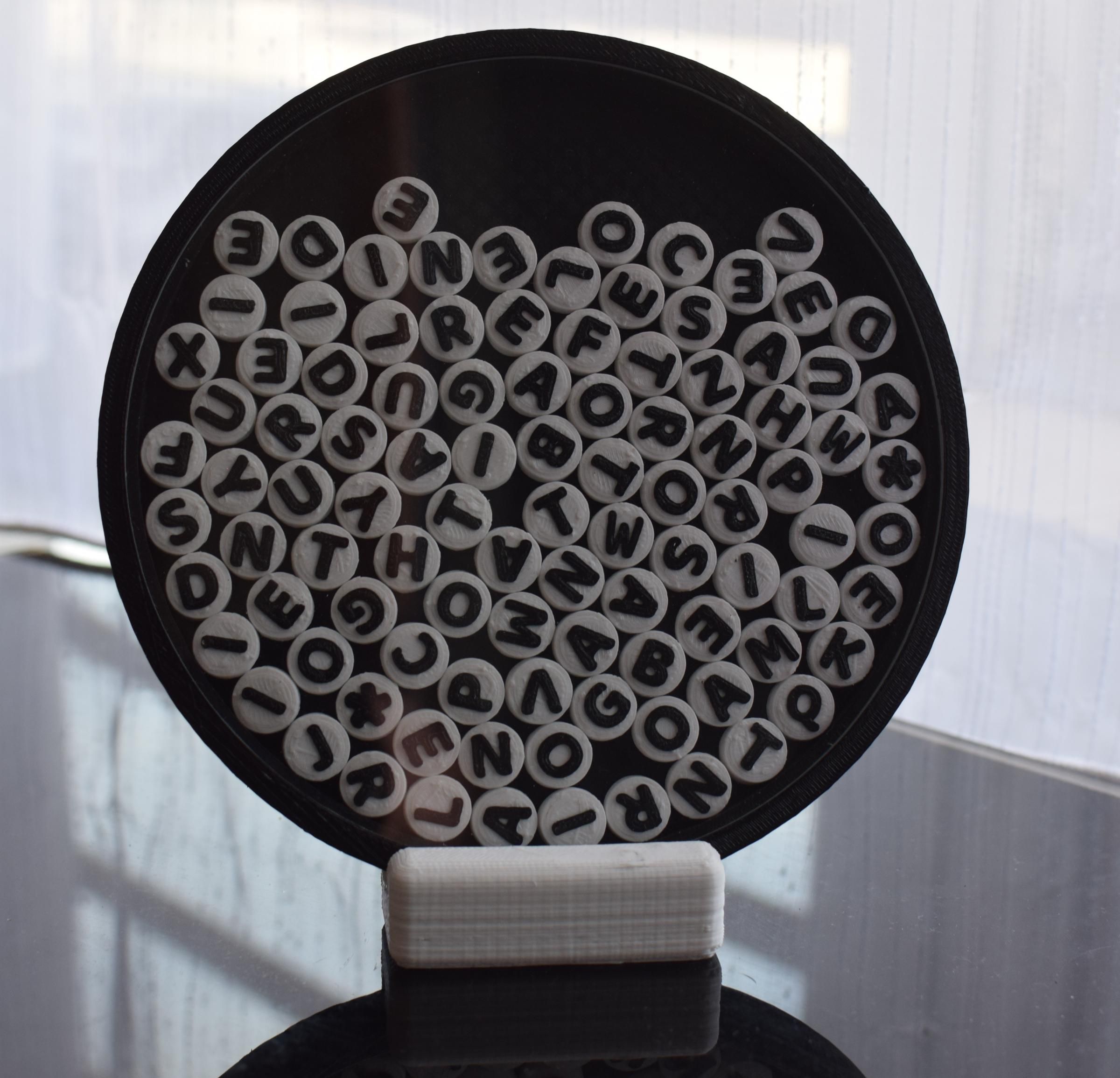 (mostly) 3D Printed Letter Connect Puzzle : 3 Steps (with Pictures ...