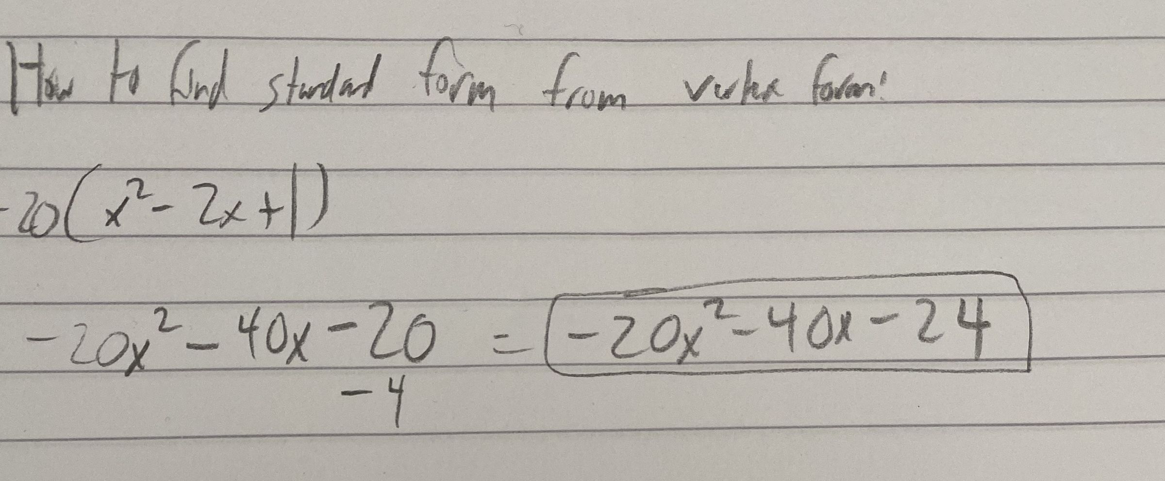 Graphing Quadratics and Vertex Form Summative : 7 Steps - Instructables