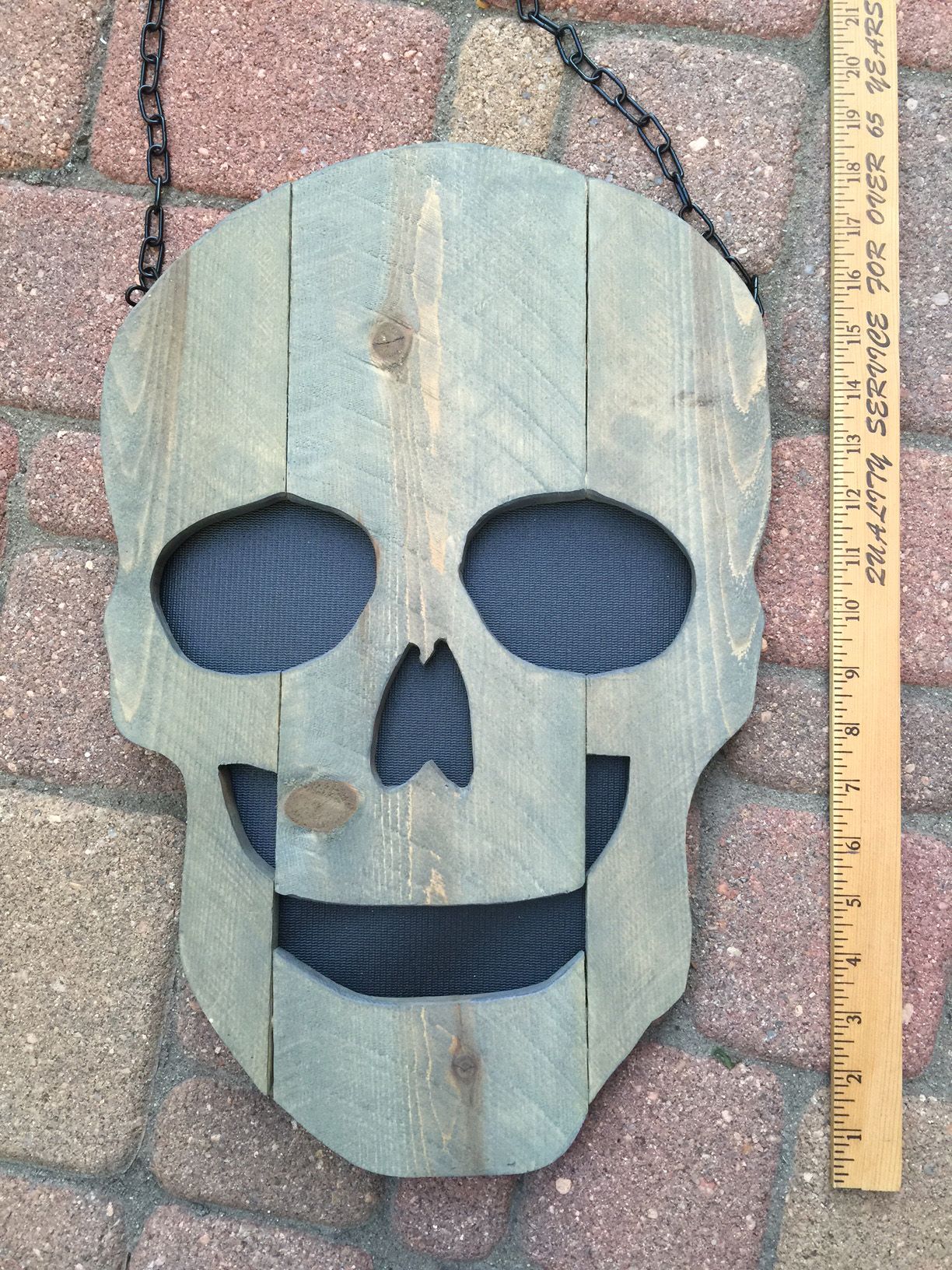 How to Make a Scary Wooden Fence Picket Skull : 7 Steps (with Pictures ...