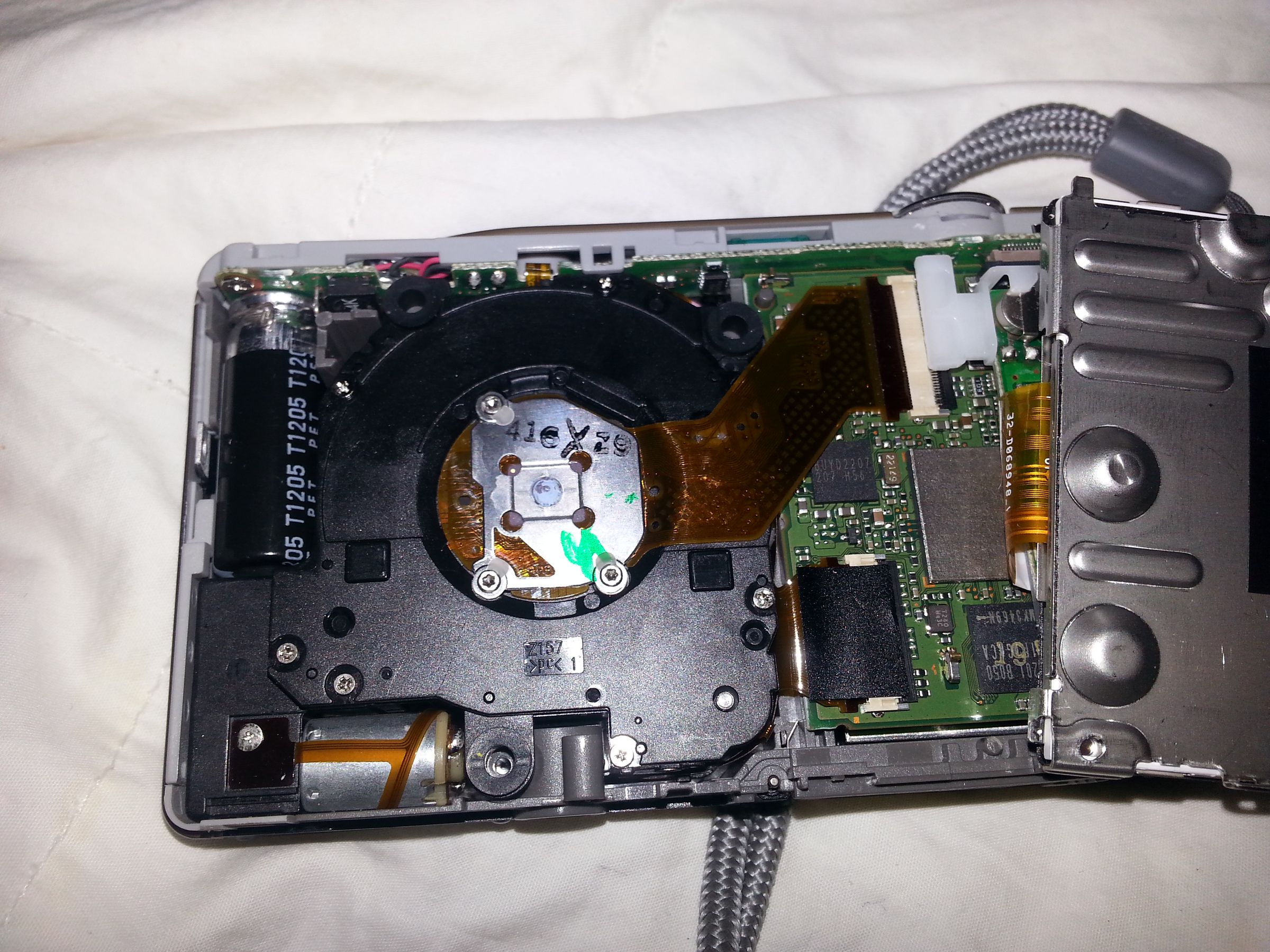 Cleaning the CCD Sensor on a Panasonic Lumix Point and Shoot Camera ...