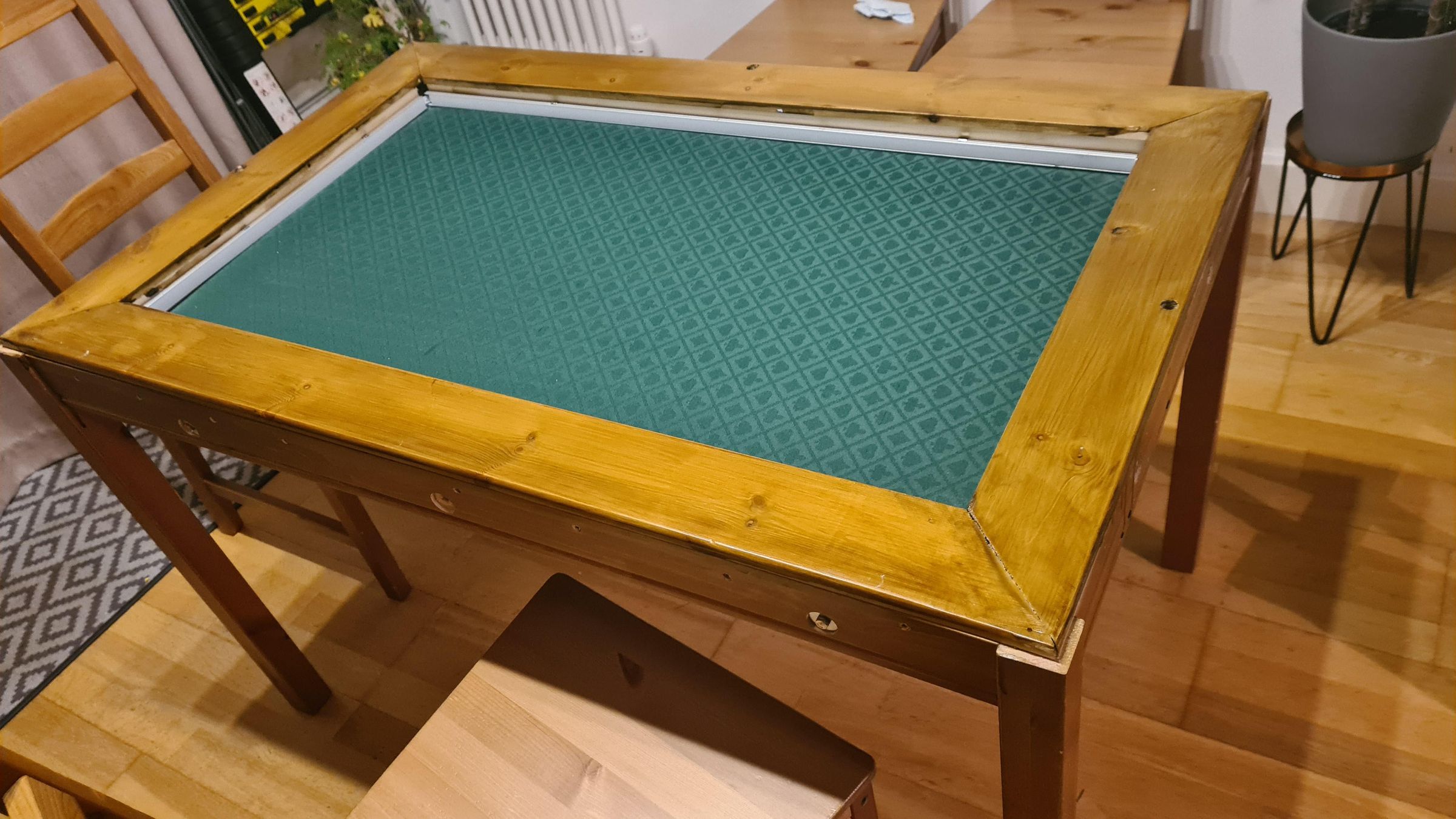 Turn an IKEA Jokkmokk Dining Table Into a Hidden Poker or Gaming Table ...