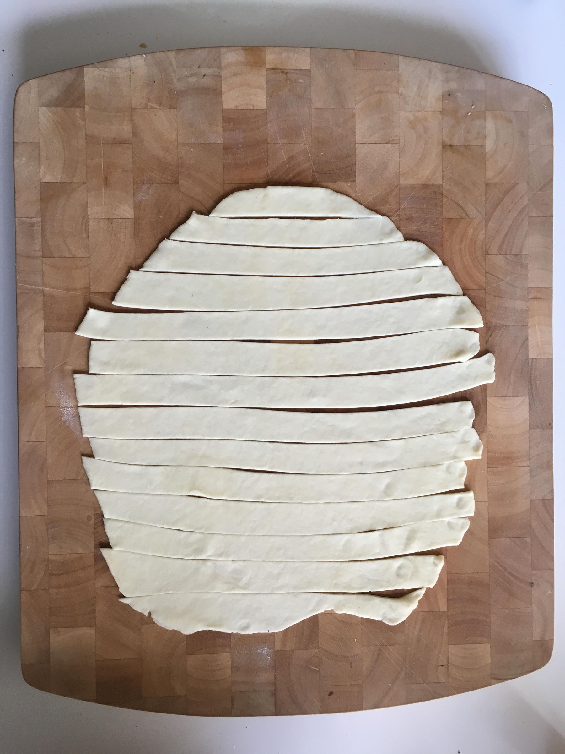 Simple How-to for Making a Lattice Crust for a Pie : 8 Steps (with ...