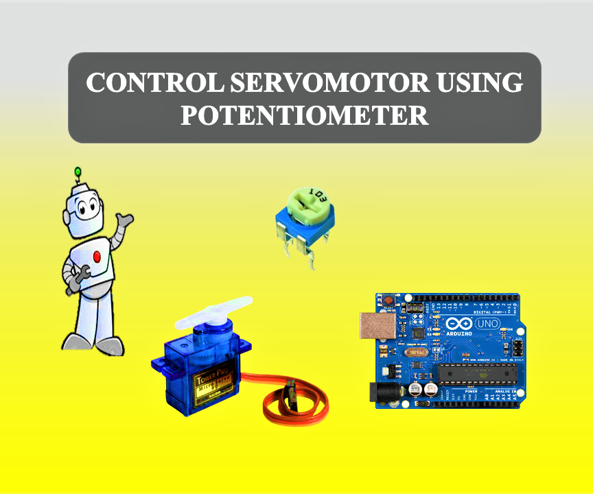 Control Servomotor Using Potentiometer & Arduino Uno : 5 Steps ... Control Servomotor Using Potentiometer & Arduino Uno : 5 Steps ...