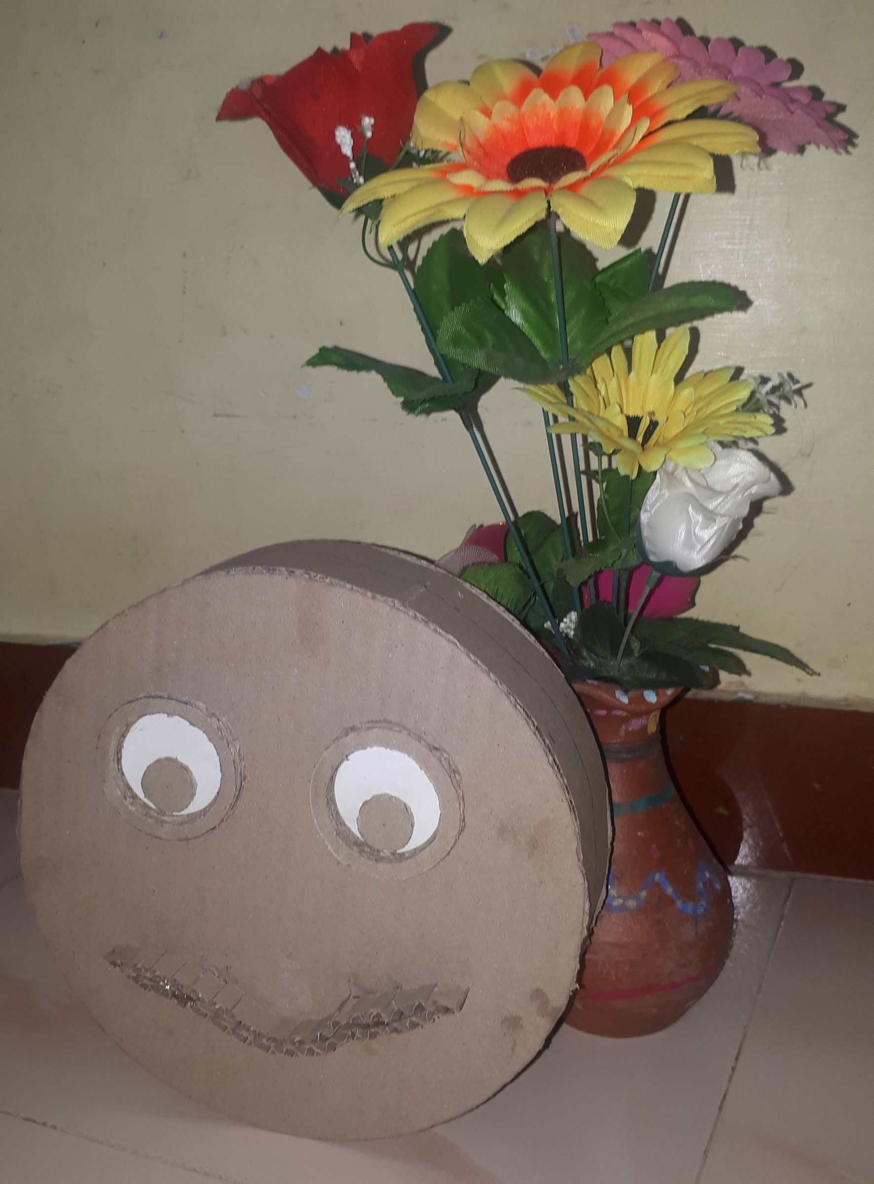 Cardboard Animatronic Smiley With BT App : 22 Steps (with Pictures ...