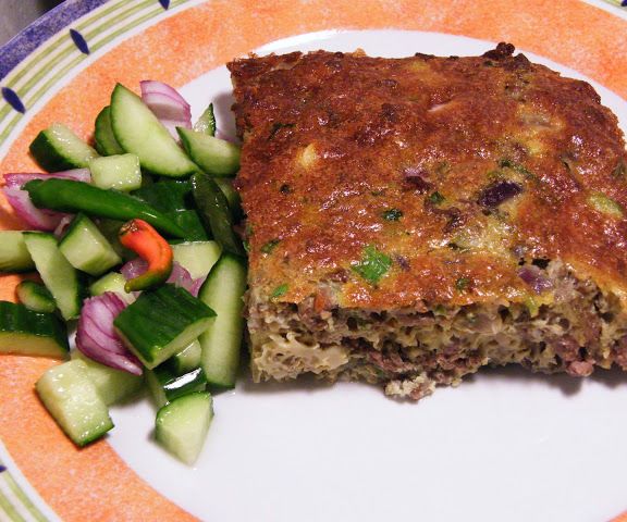 Baked Ground Beef "Cake" - Instructables
