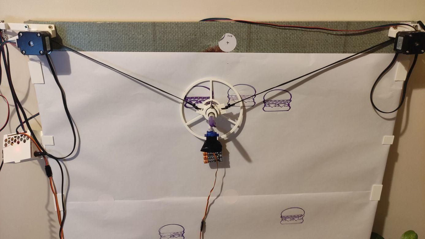 Polargraph Wall Draw Bot 2023 : 5 Steps (with Pictures) - Instructables