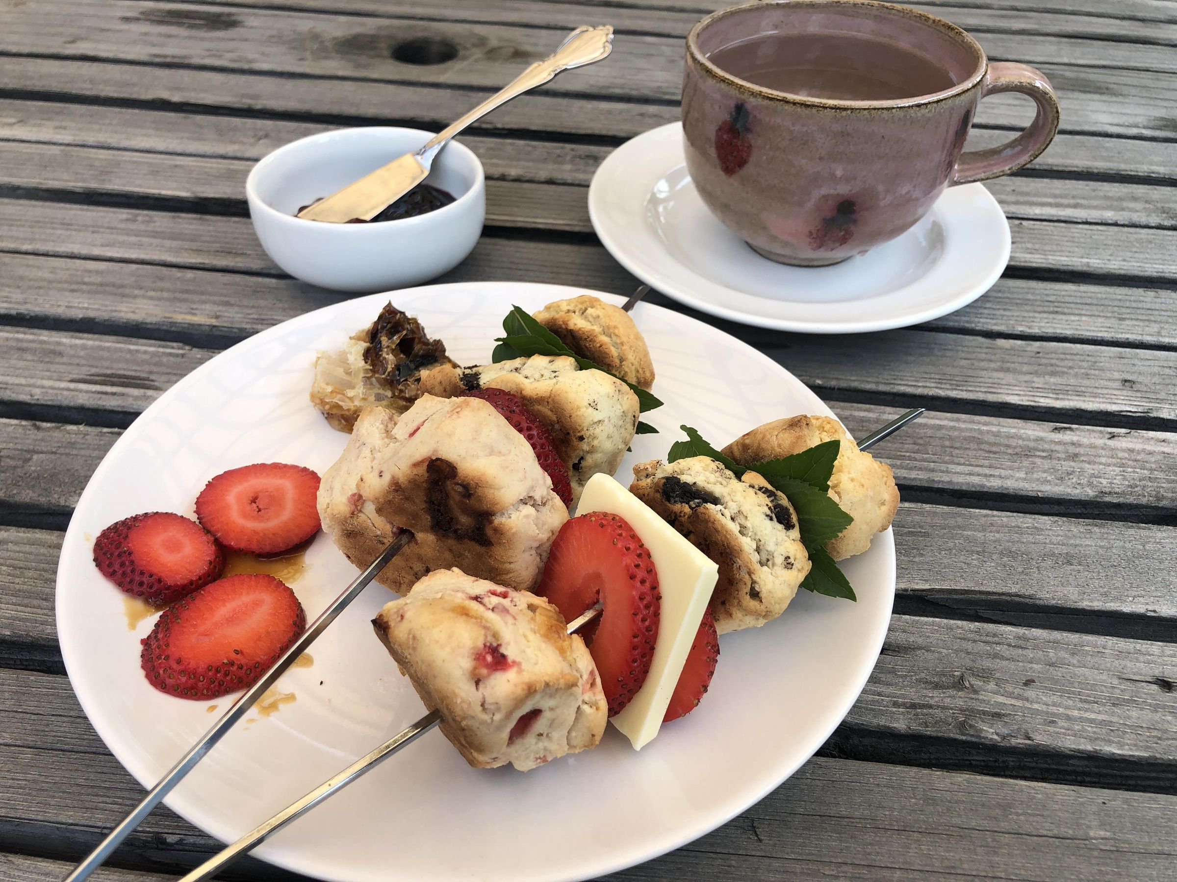 Tea Party on a Stick: Scones Three Ways : 4 Steps (with Pictures ...