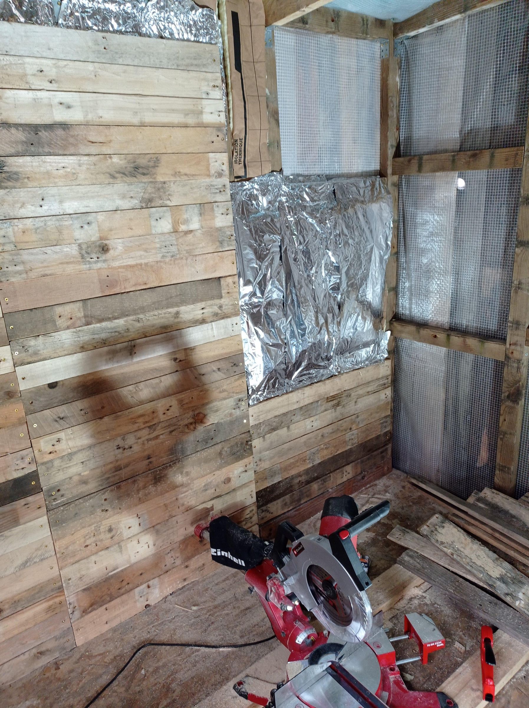 My Pallet Sauna : 12 Steps (with Pictures) - Instructables